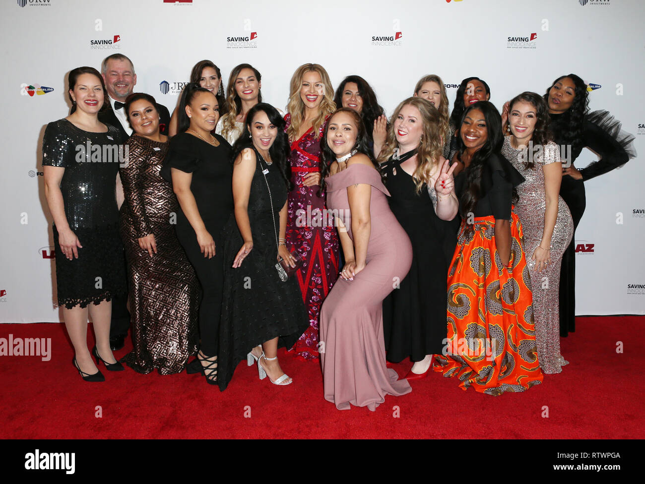 Hollywood, USA - MARCH 2: Kim Biddle, Saving Innocence Counselors, at ...