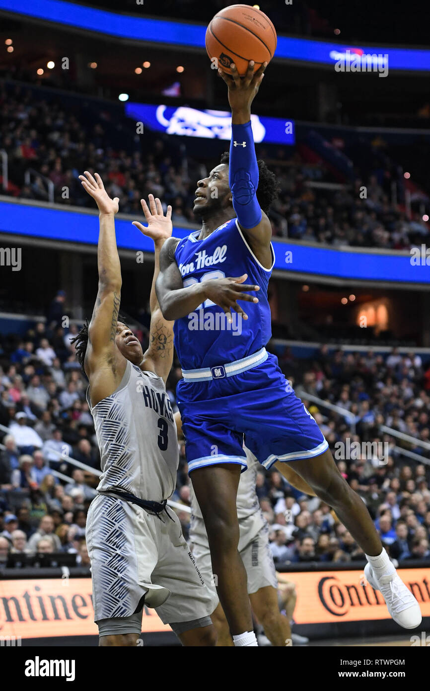 Washington, District of Columbia, USA. 3rd Mar, 2019. Seton Hall ...