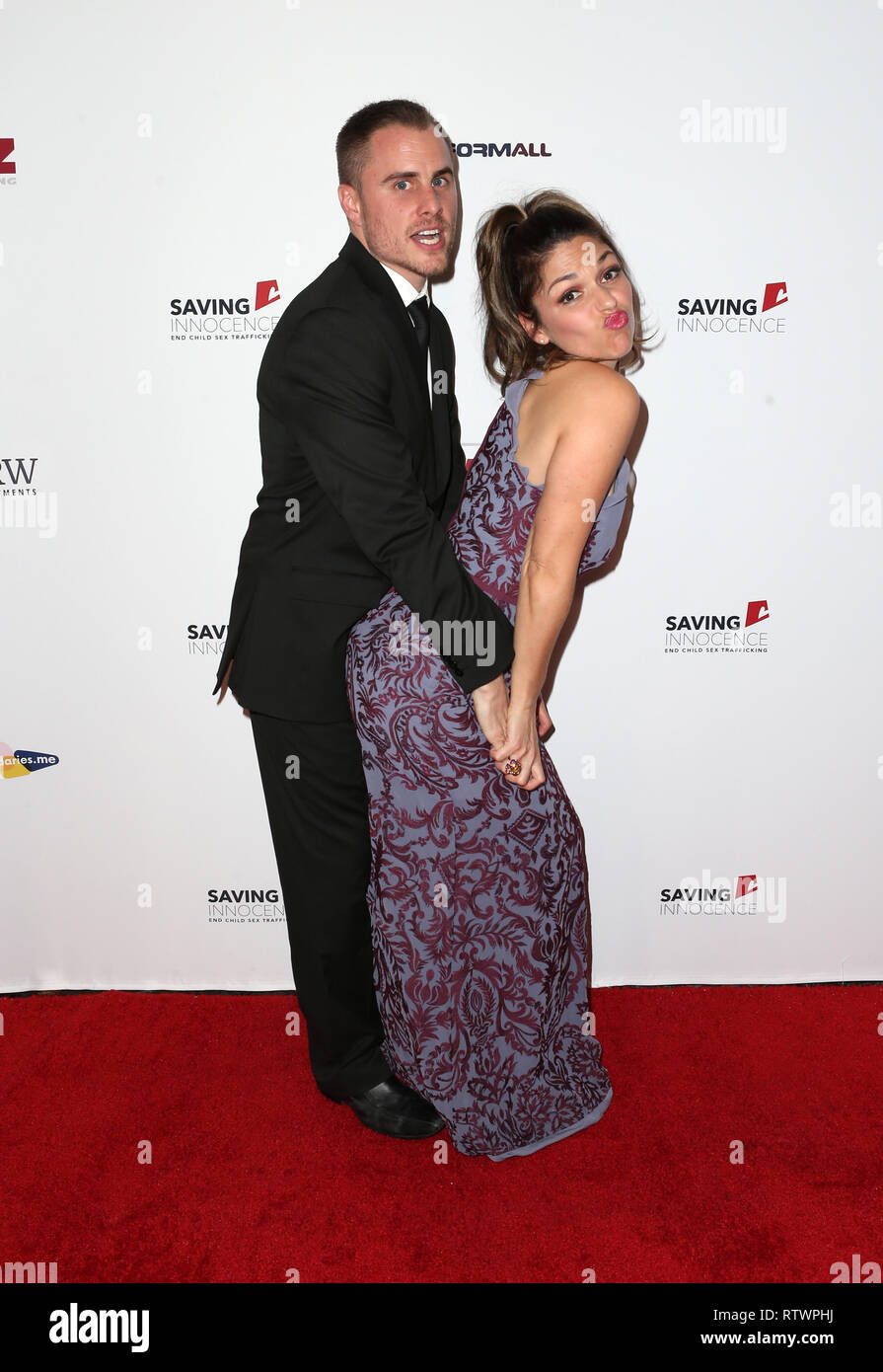 Hollywood, USA - MARCH 2: Stephen Stagliano, DeAnna Stagliano, at 7th ...