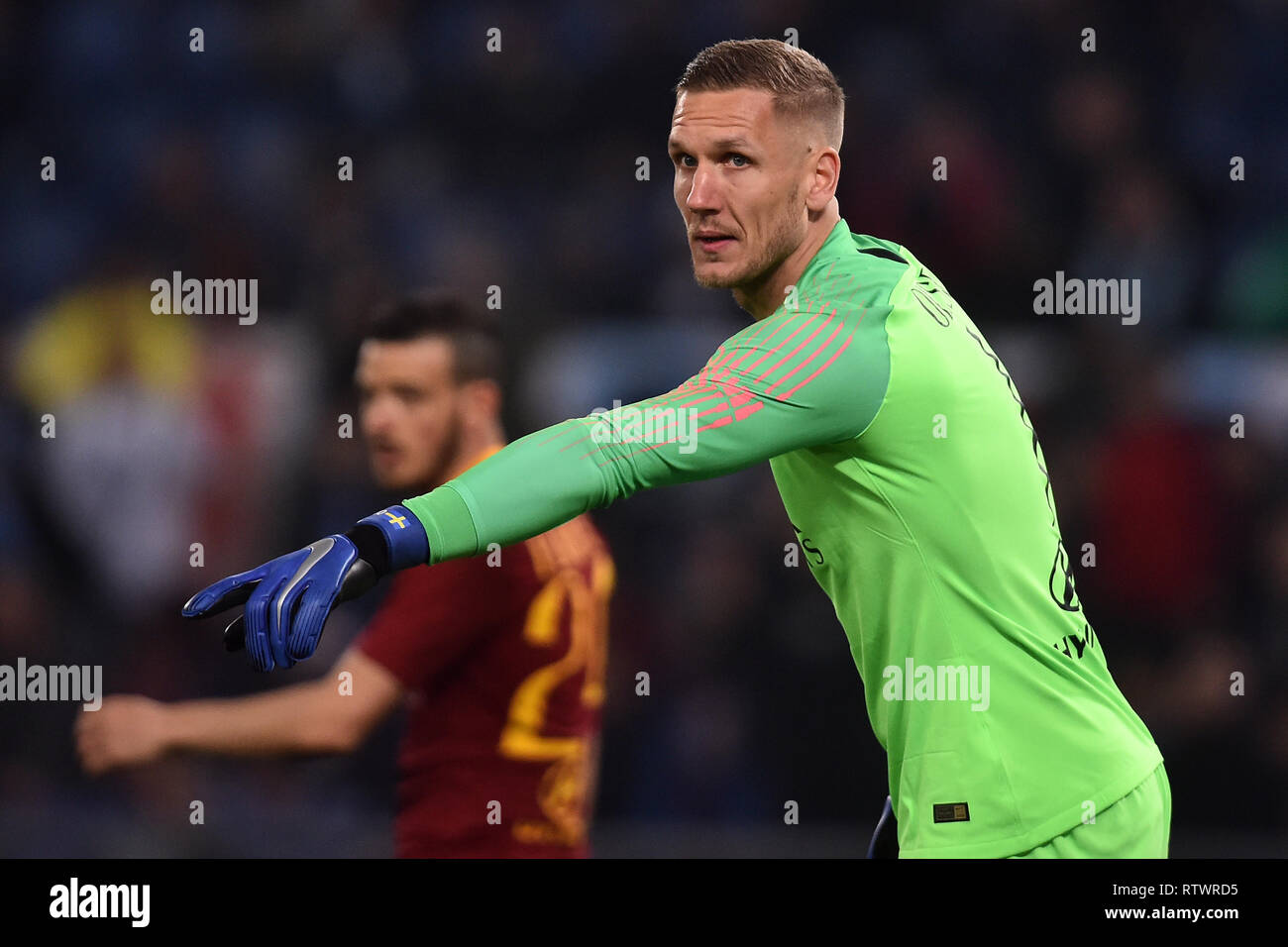 Patrick Robin Olsen of AS Roma Roma 2-3-2019 Stadio Olimpico Football ...