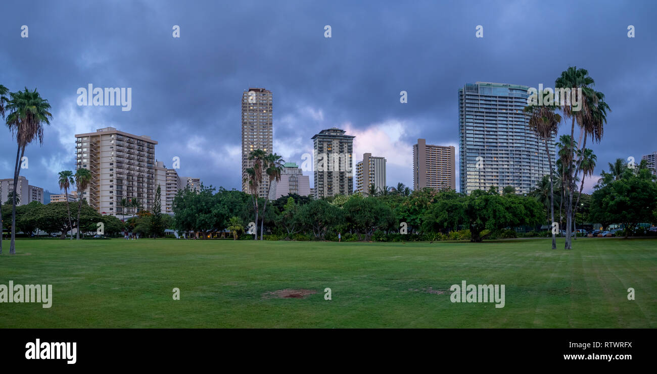 Fort DeRussy Beach Park in Honolulu, Hawaii Stock Photo - Alamy