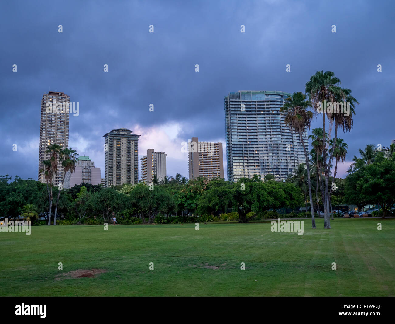 Fort DeRussy Beach Park in Honolulu, Hawaii Stock Photo - Alamy