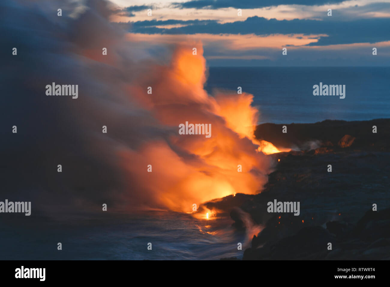 with its massive volcanoes, sunset beaches, milky way and lush rain ...