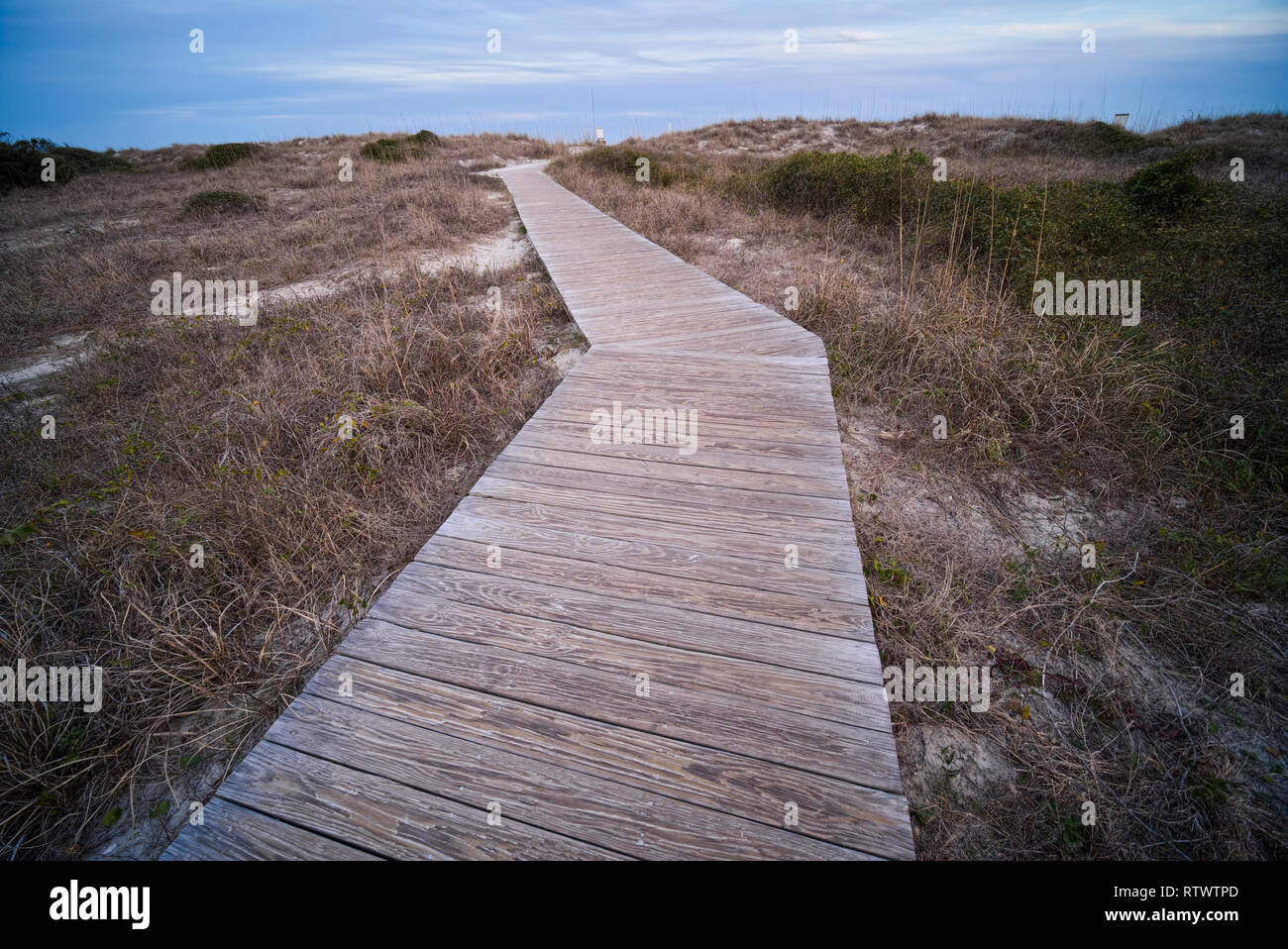 Huntington Beach State Park South Carolina. Boardwalk to beach Stock Photo - Alamy
