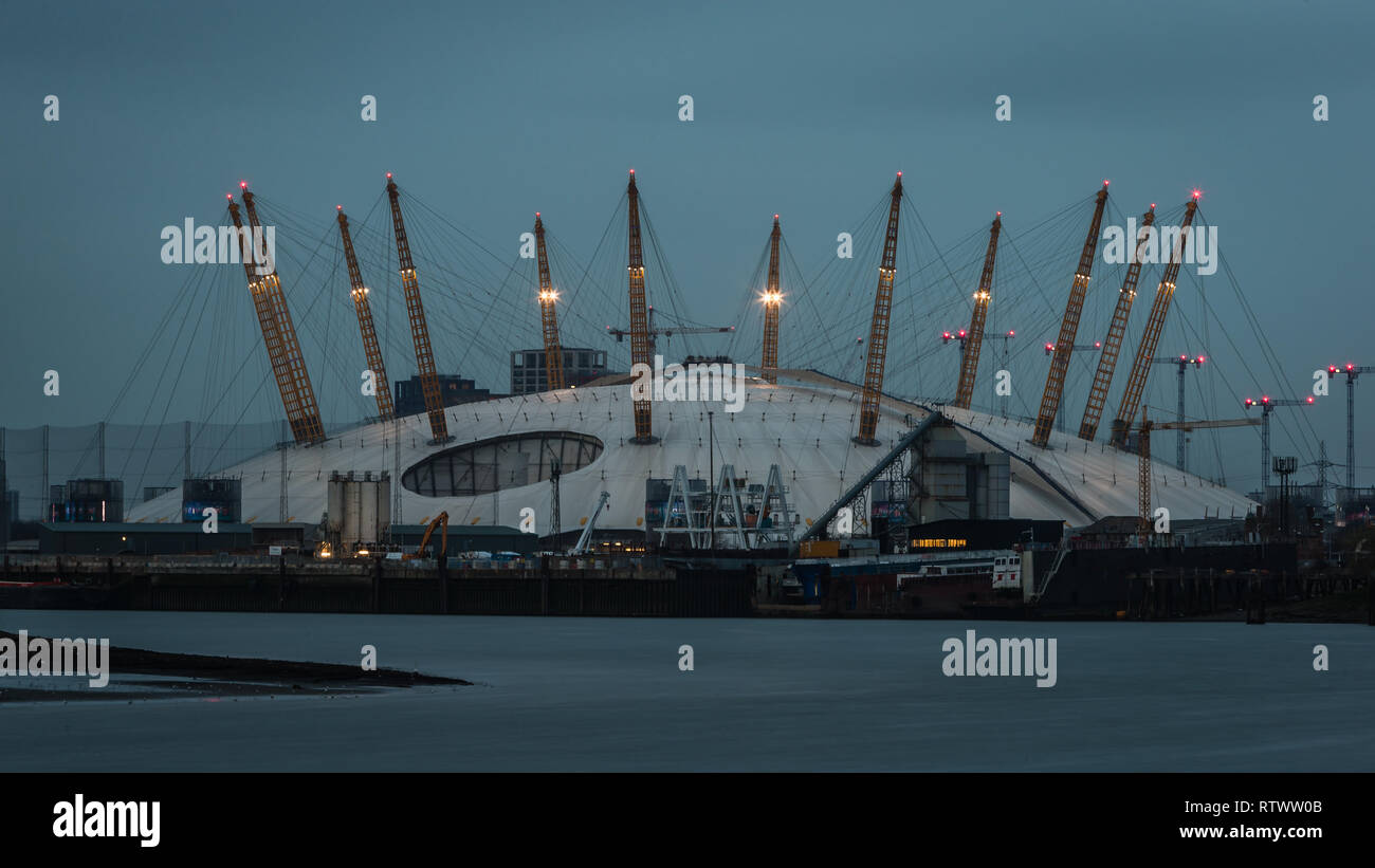 The Millennium Dome In Greenwich High Resolution Stock Photography and ...