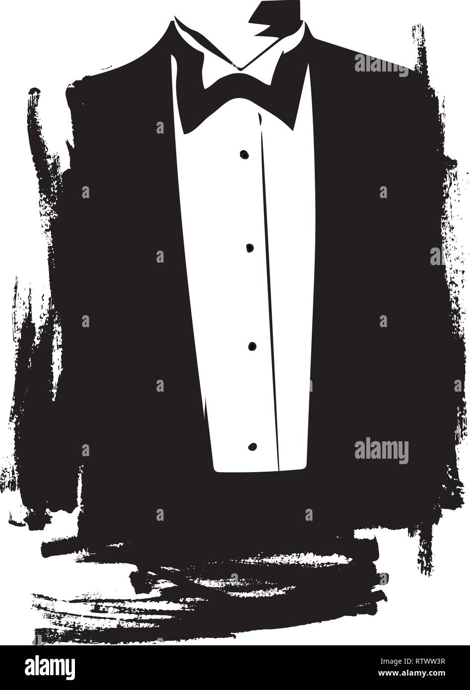 How To Draw A Tuxedo