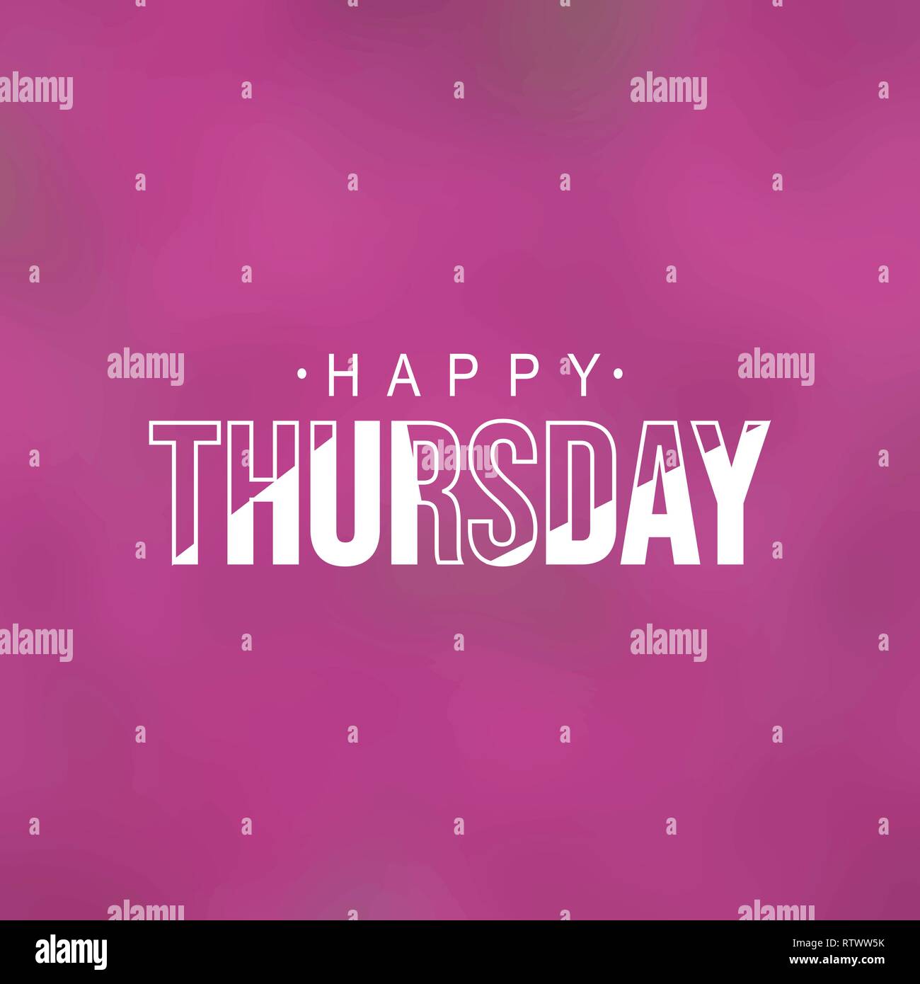 Happy thursday Stock Vector Images - Alamy