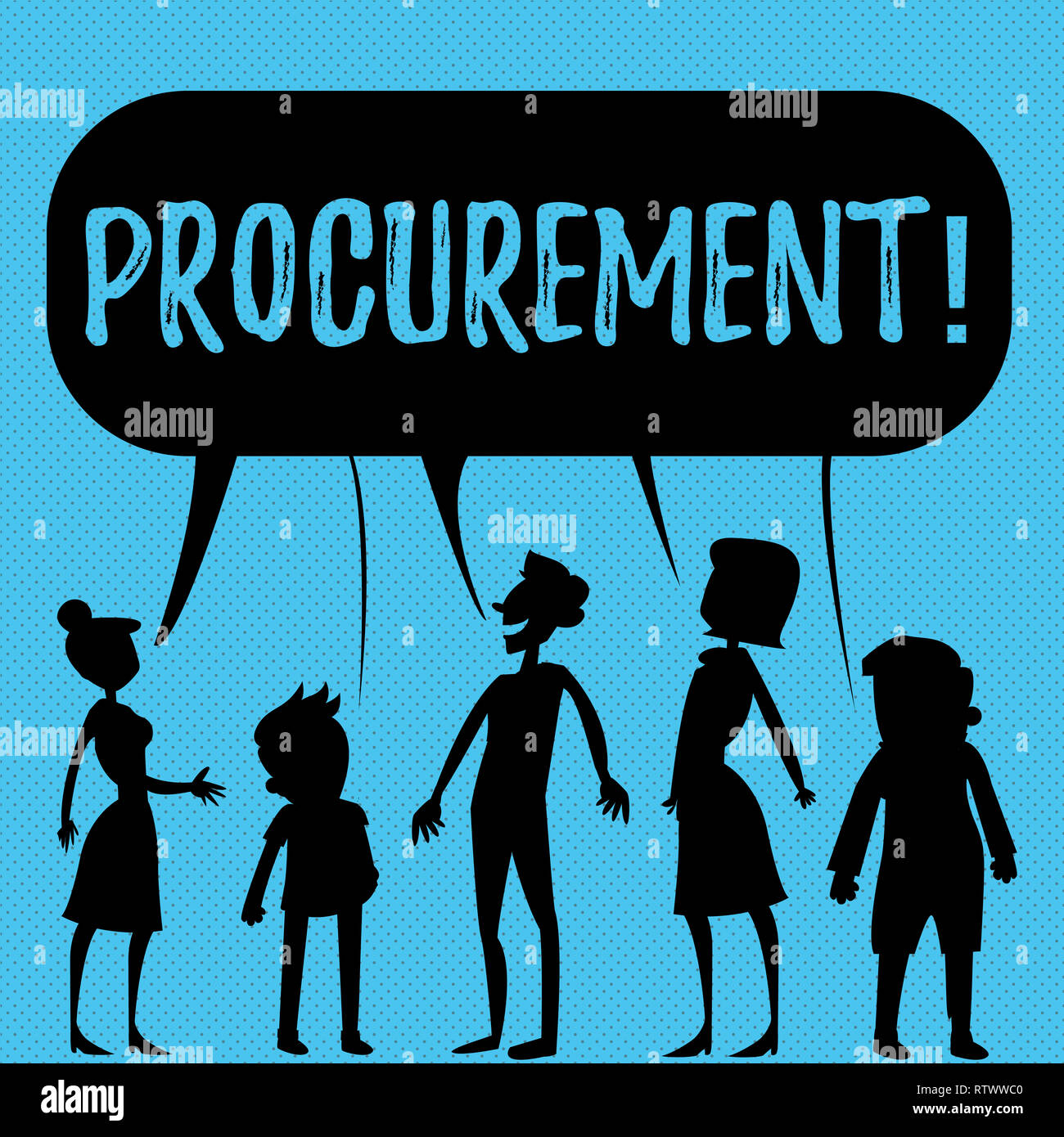 Writing note showing Procurement. Business photo showcasing Obtaining ...