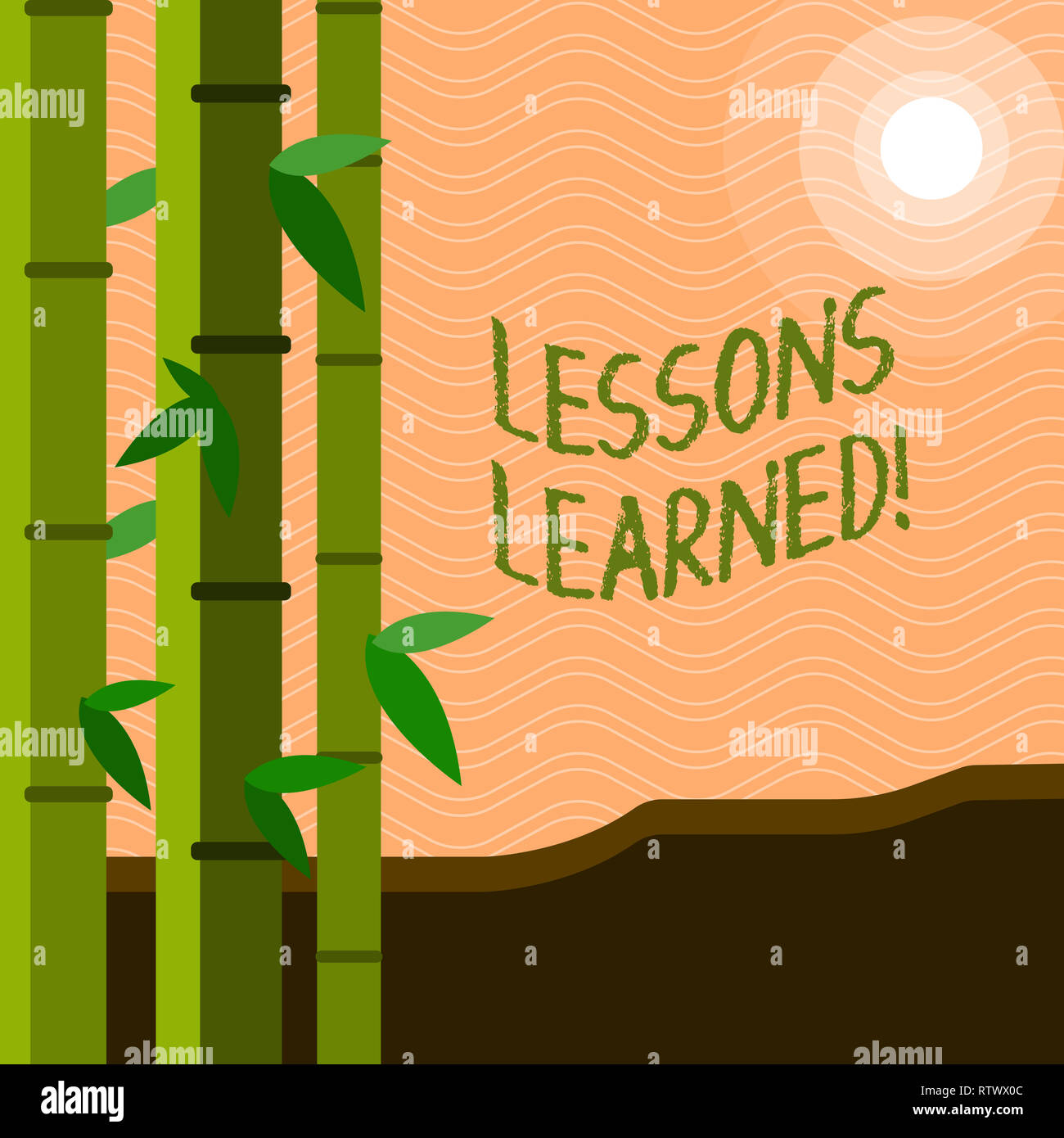 Text sign showing Lessons Learned. Conceptual photo Experiences that ...