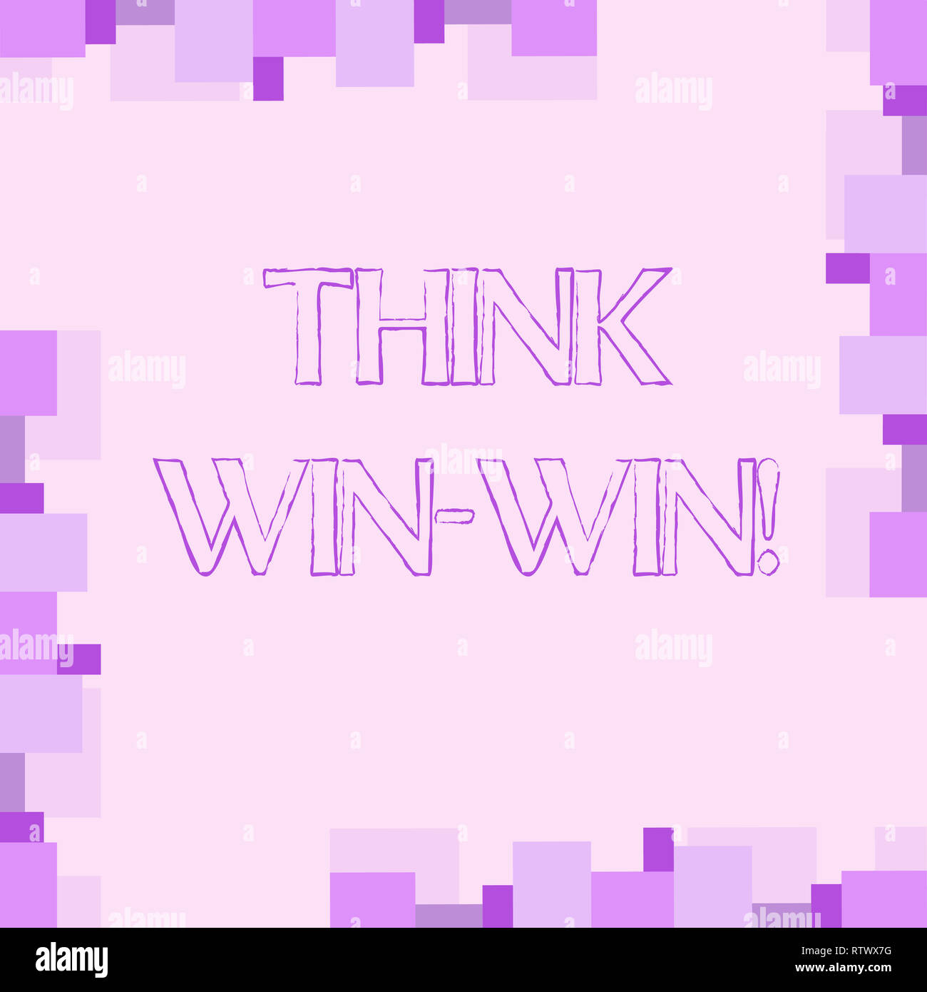 Handwriting text writing Think Win Win. Concept meaning Negotiation ... Handwriting text writing Think Win Win. Concept meaning Negotiation ...