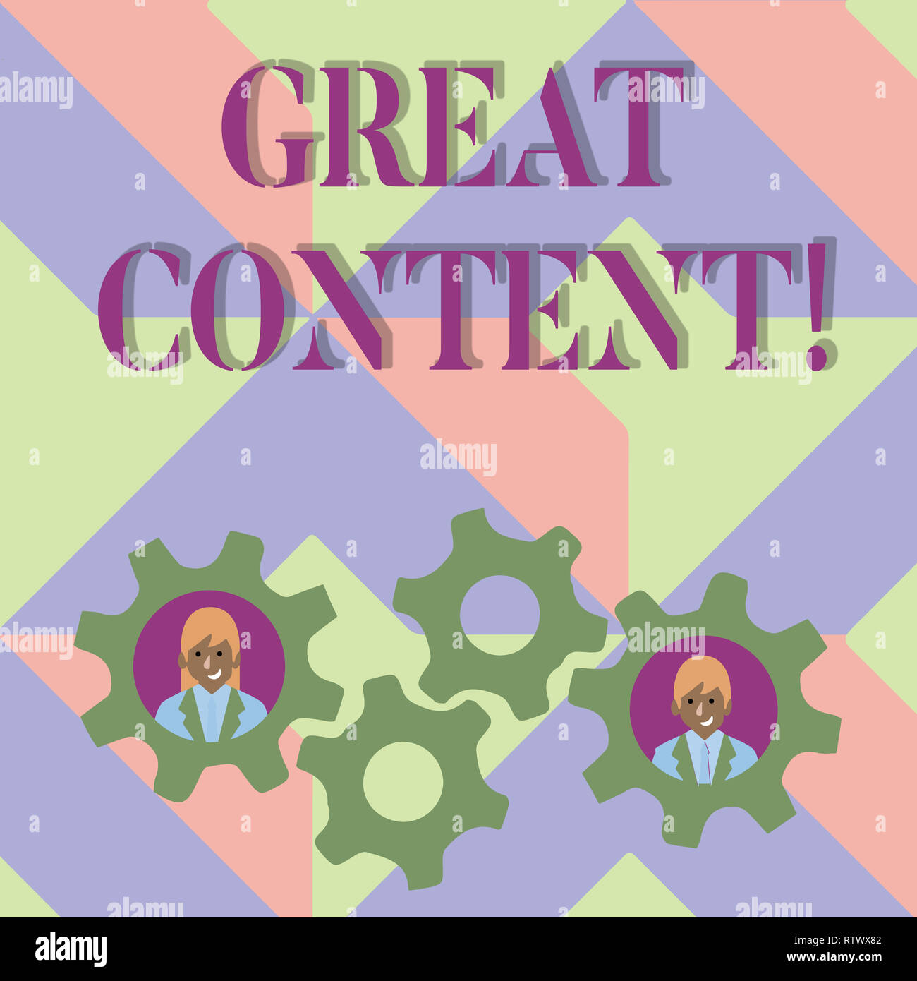 Handwriting text writing Great Content. Concept meaning Excellent ...