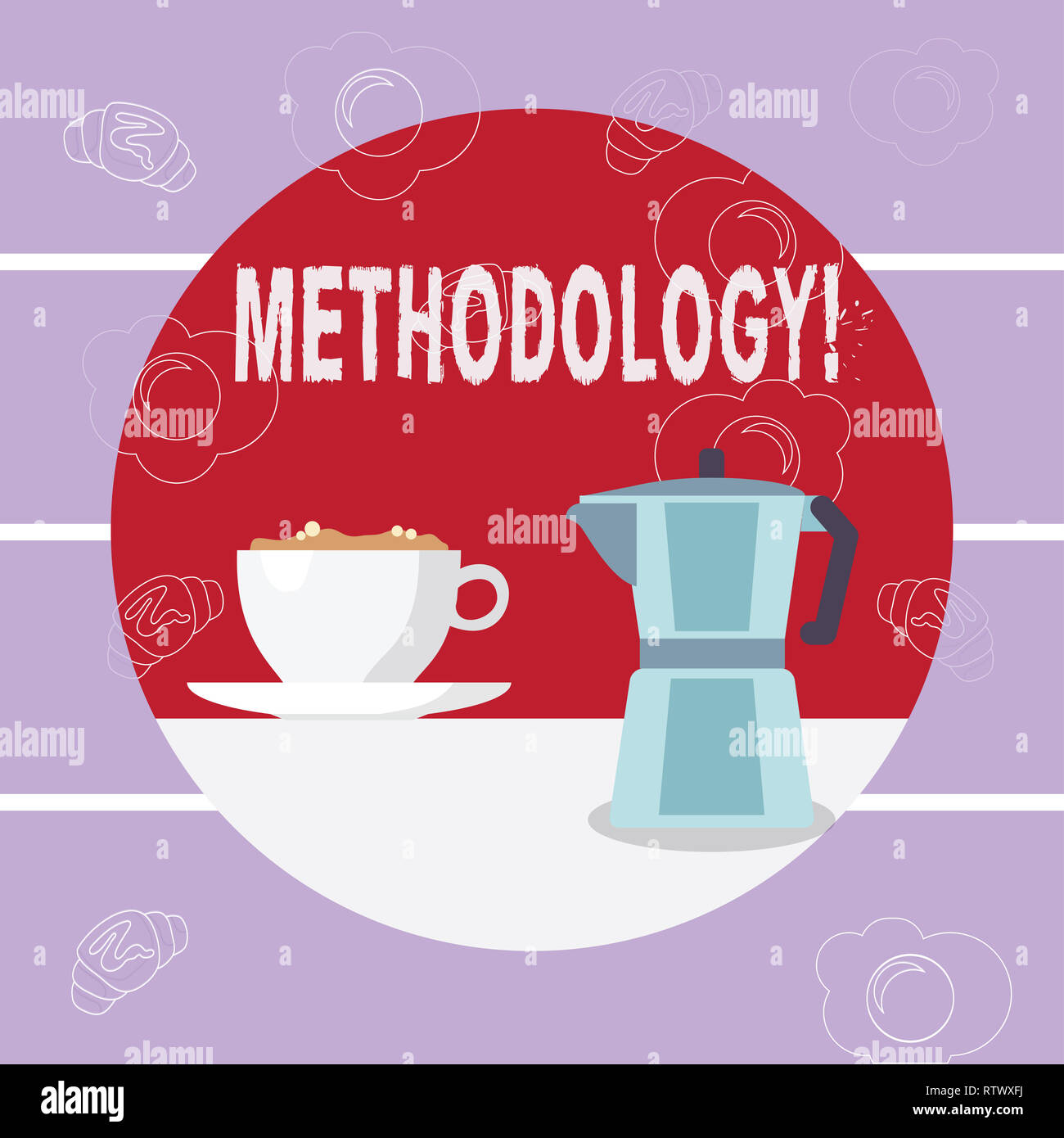 Writing note showing Methodology. Business photo showcasing System of ...