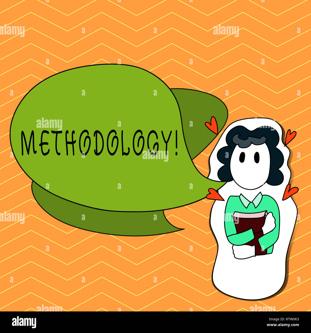 Writing note showing Methodology. Business photo showcasing System of ...