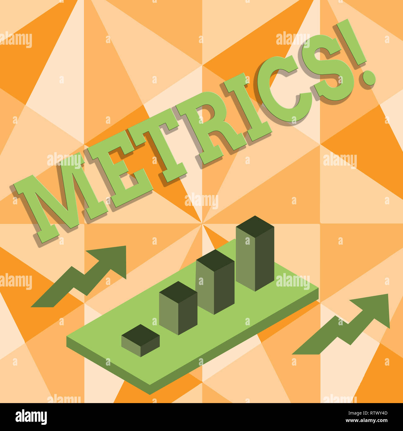 Word writing text Metrics. Business concept for Method of measuring ...