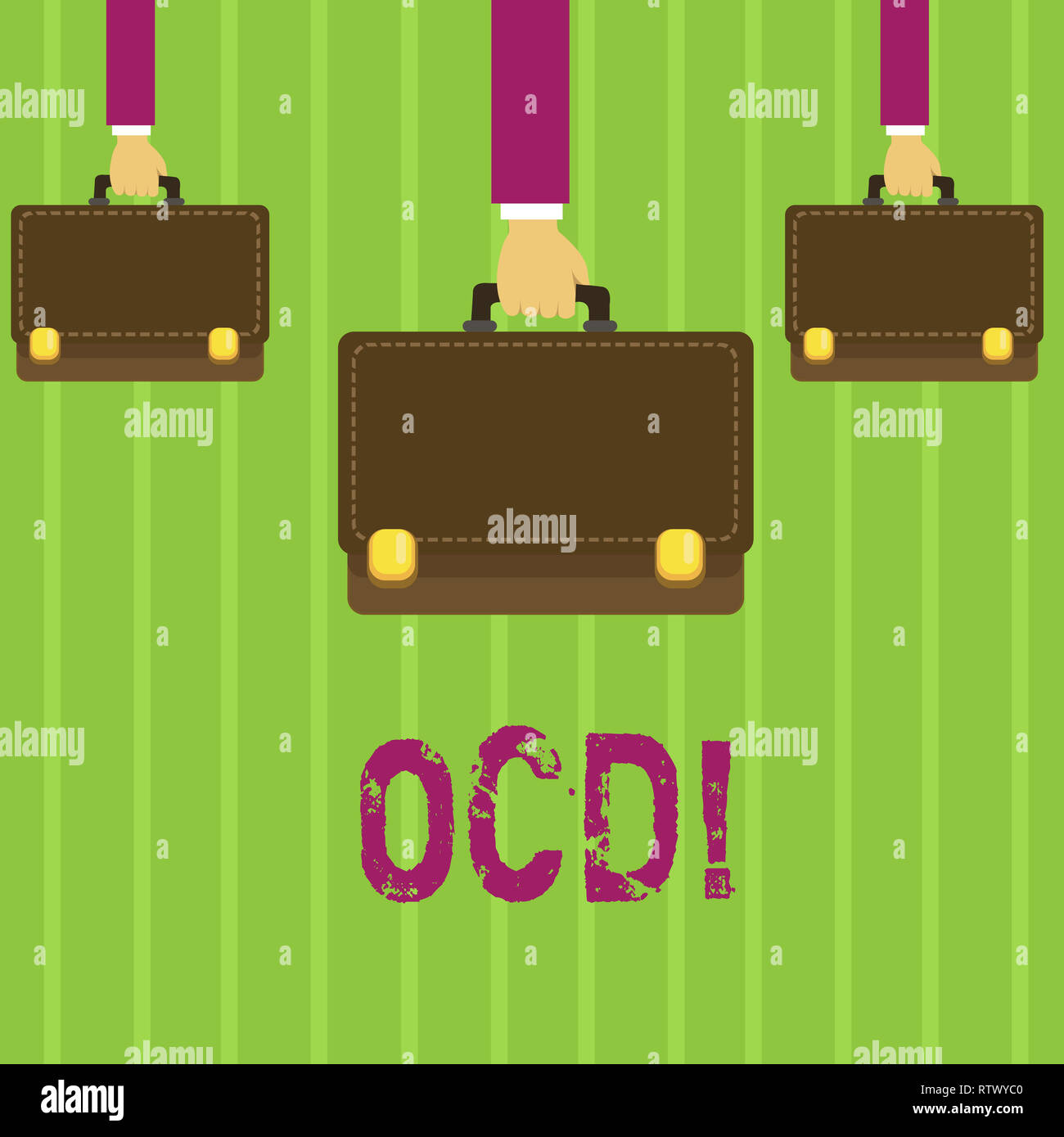 Word writing text Ocd. Business concept for Obsessive Compulsive ...