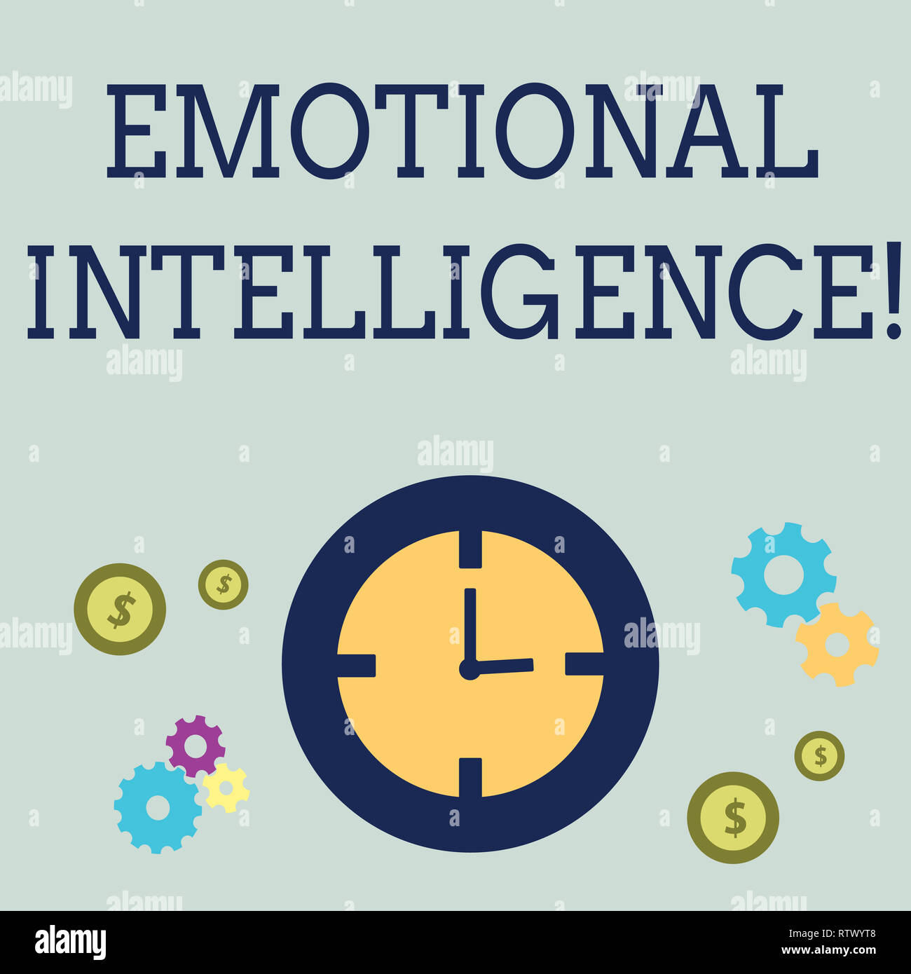 Handwriting text Emotional Intelligence. Concept meaning Capacity to ...