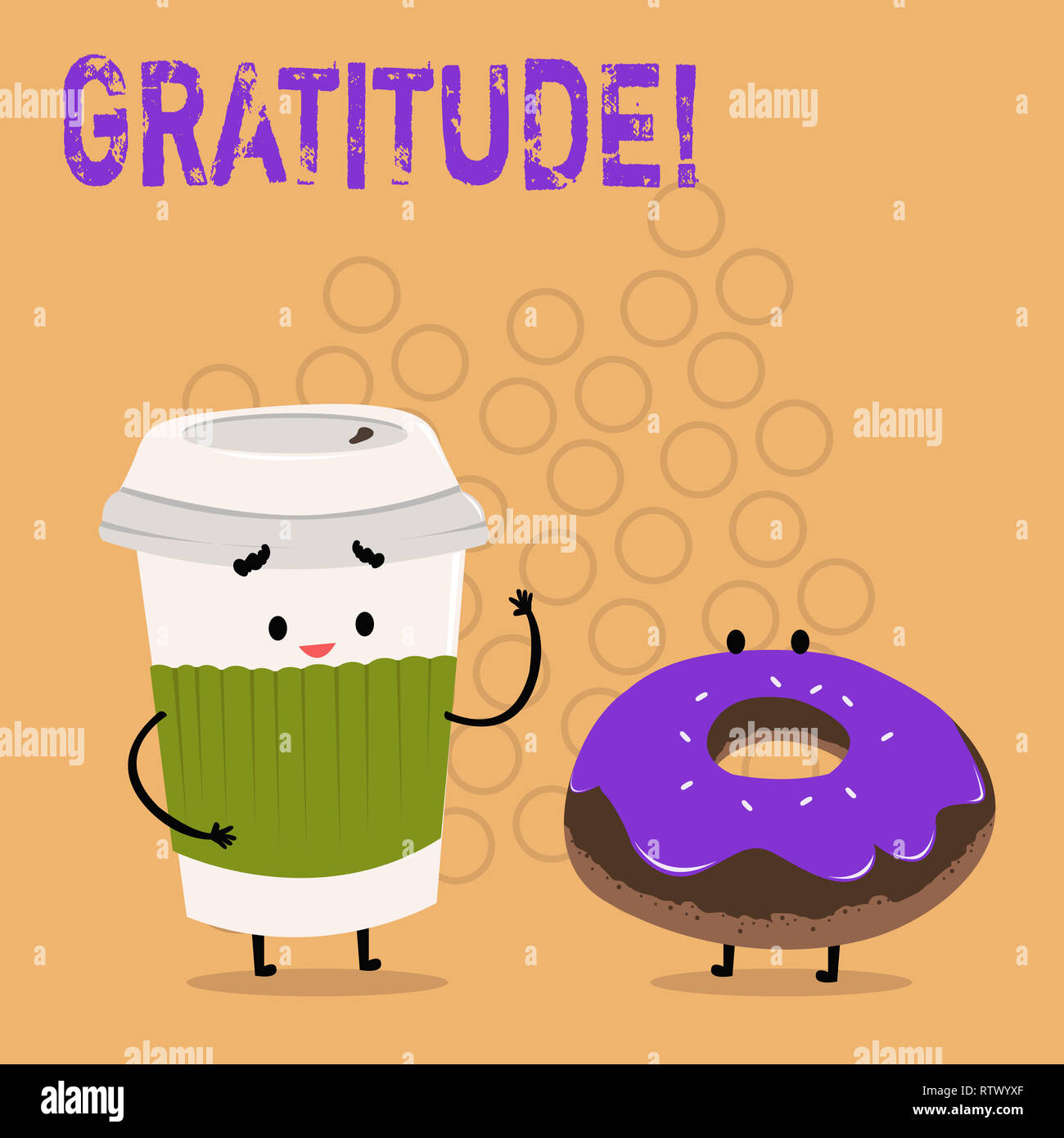 Text sign showing Gratitude. Conceptual photo Quality of being thankful ...