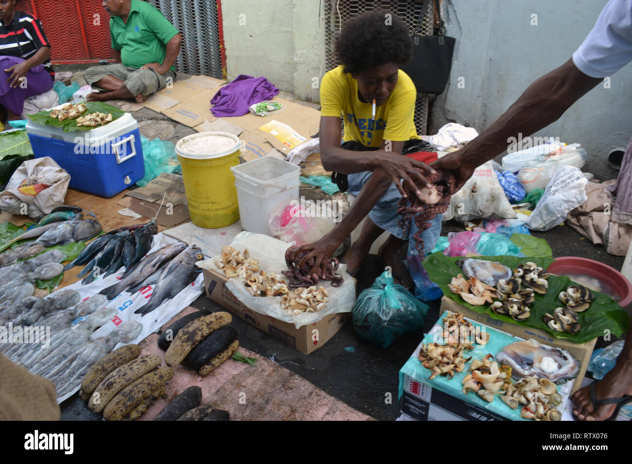Food market fiji hi-res stock photography and images - Alamy