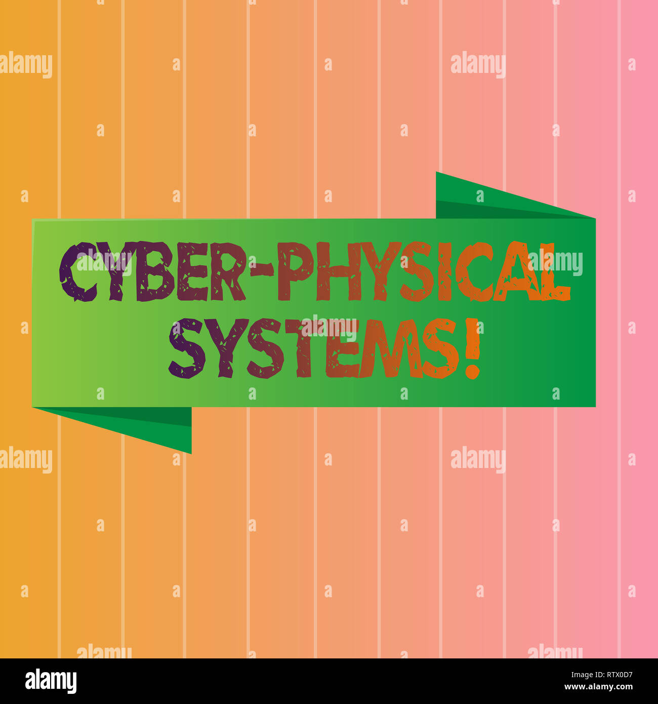 Conceptual hand writing showing Cyber Physical Systems. Business photo ...