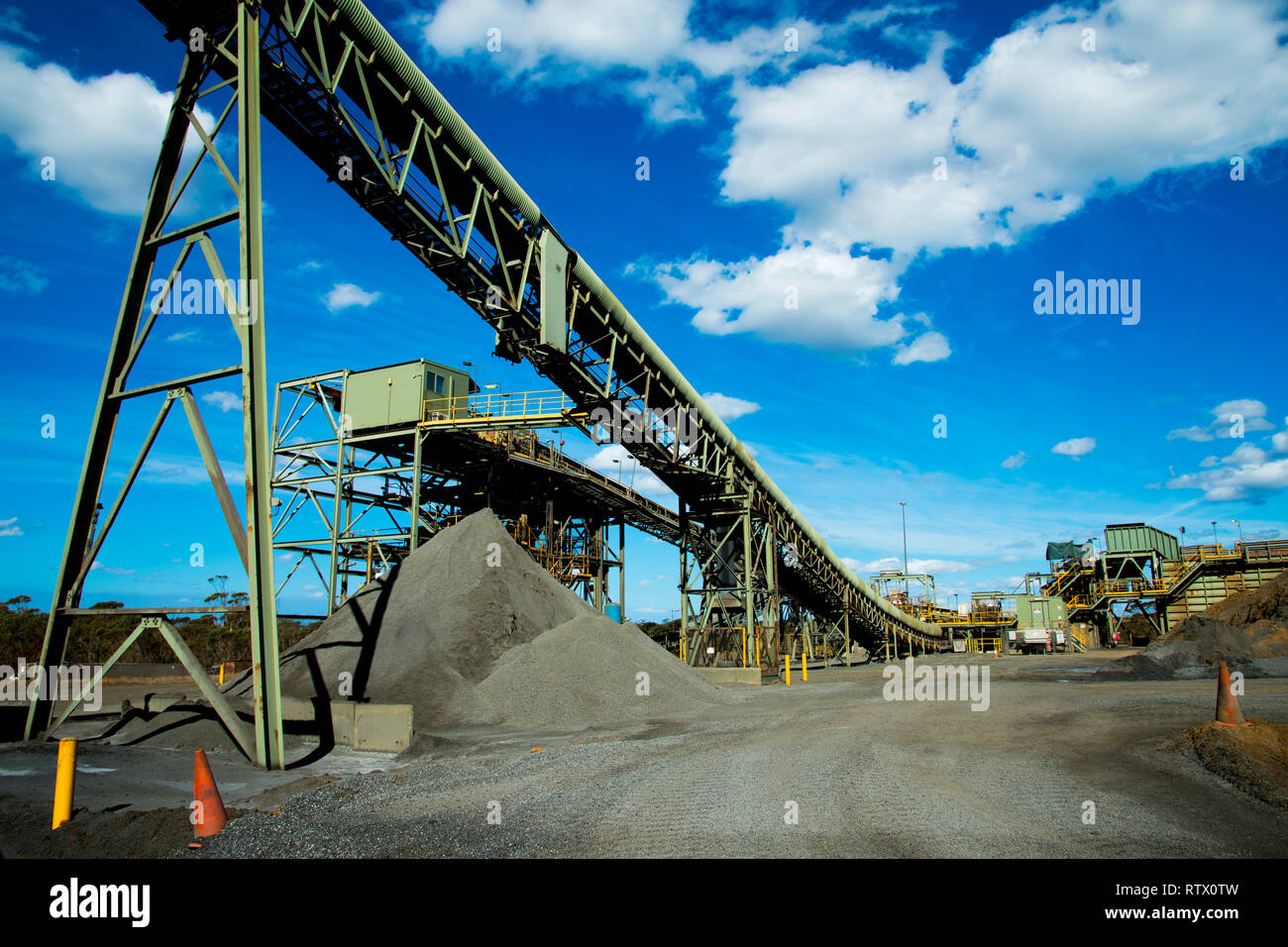 Mining Process Plant Stock Photo - Alamy