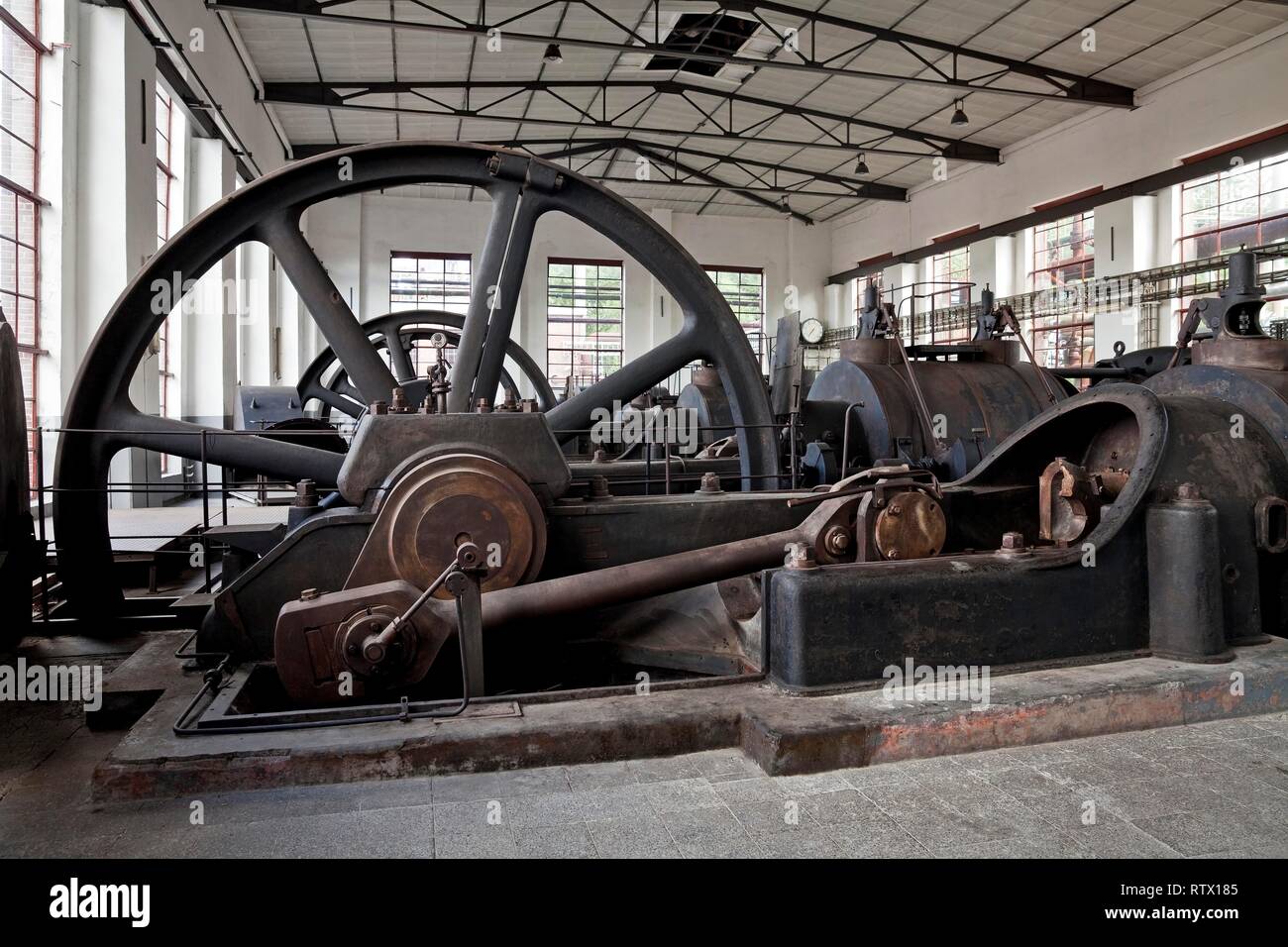 Compressor hall of the Hansa coking plant, industrial monument ...