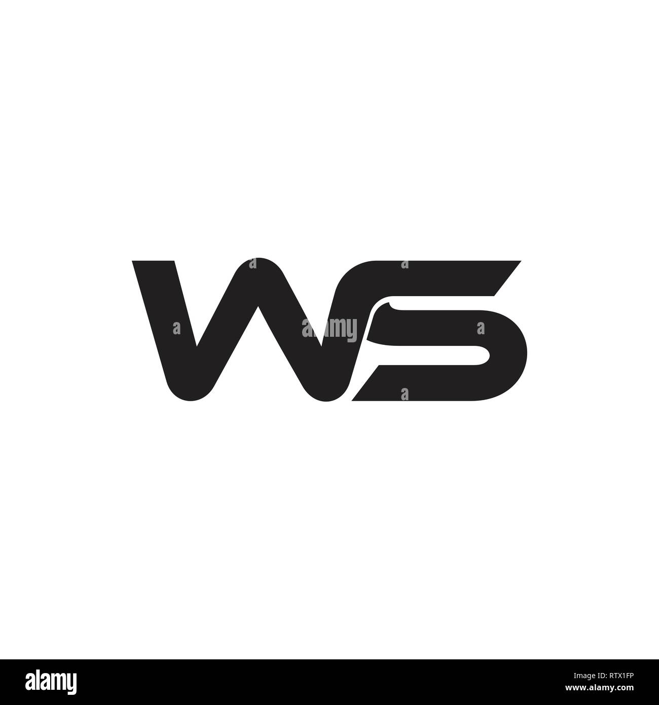 Ws logo hi-res stock photography and images - Alamy