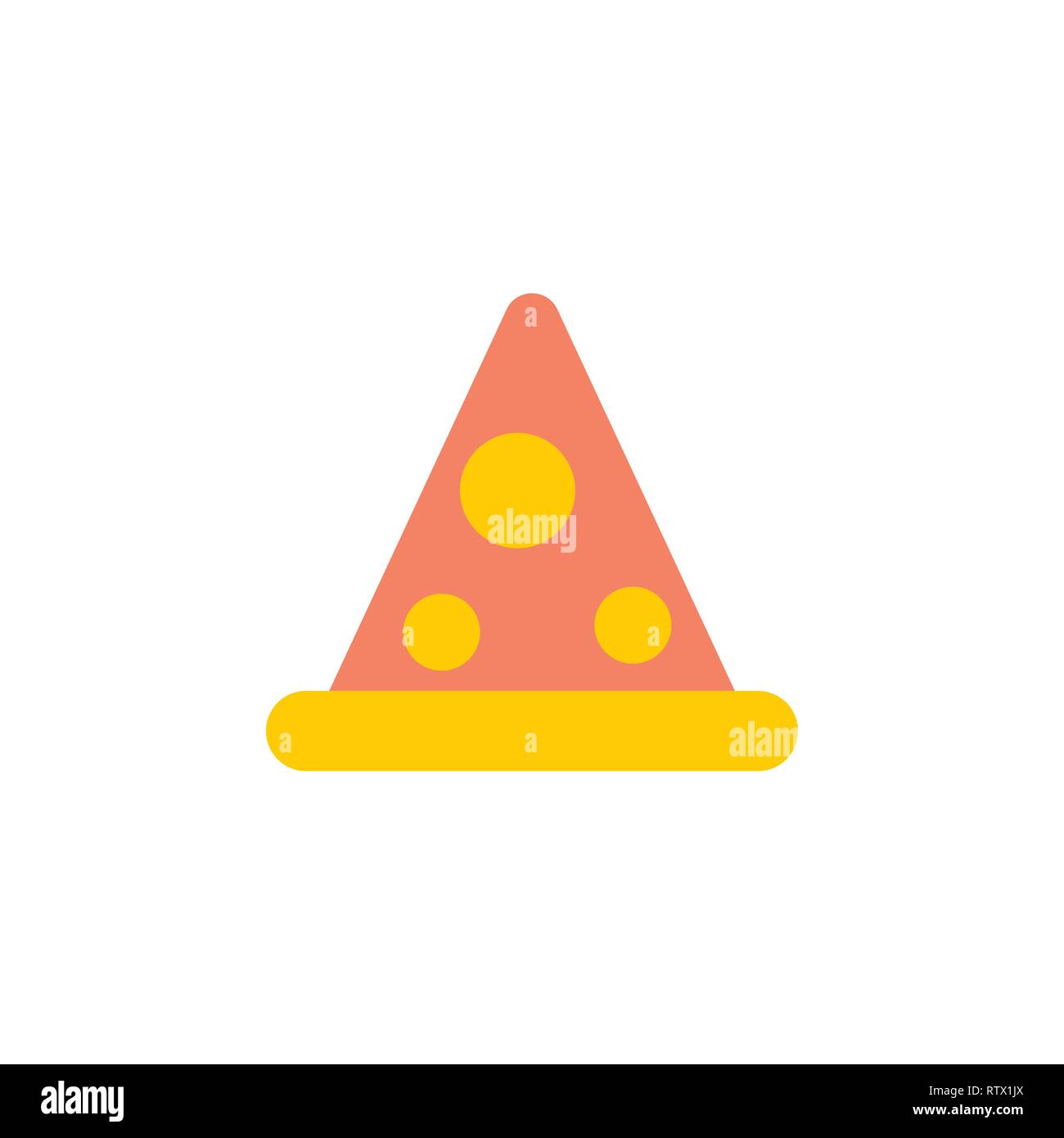 Simple clip art pizza Stock Vector Images - Alamy