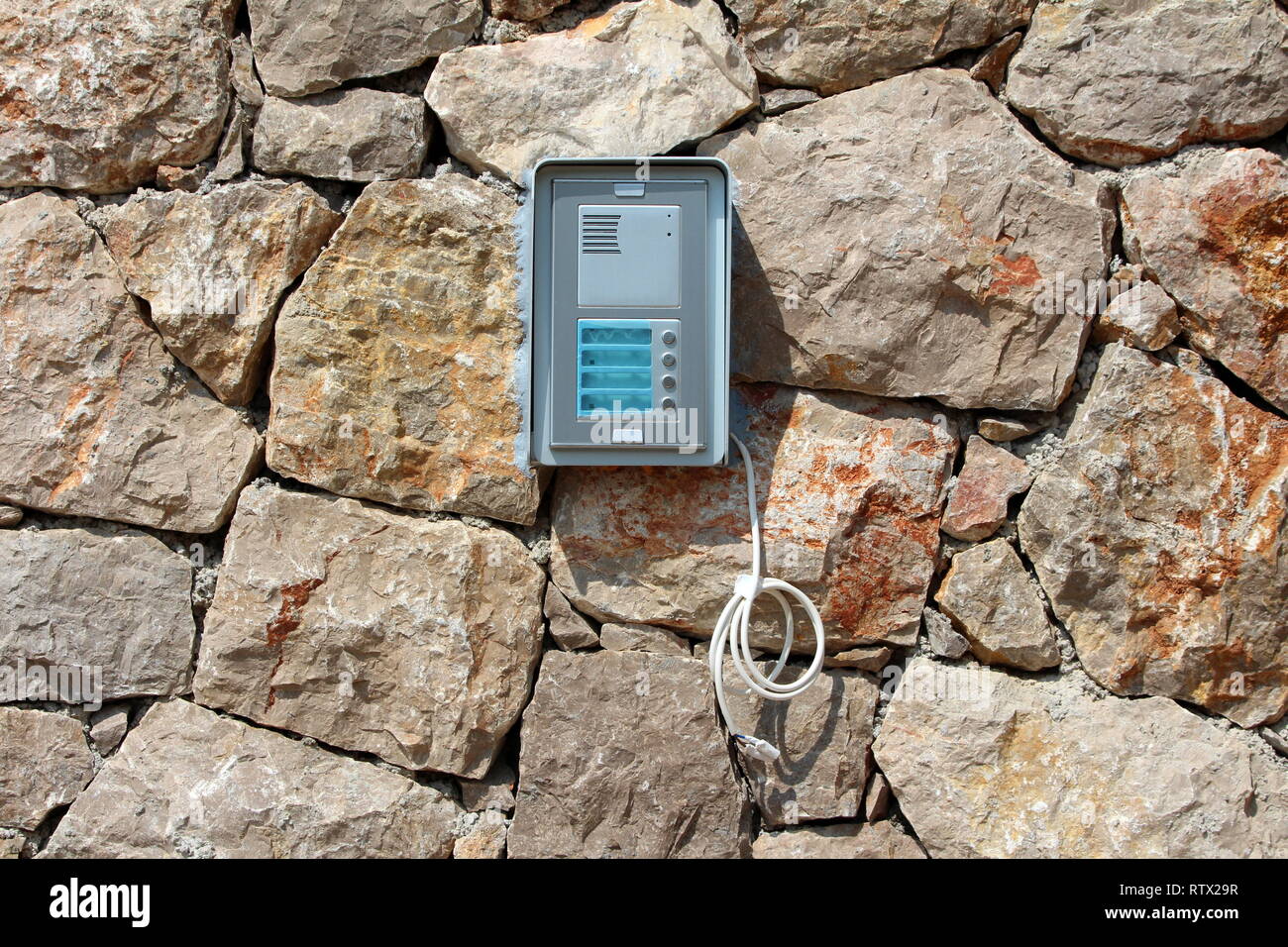 Entry intercom hi-res stock photography and images - Alamy