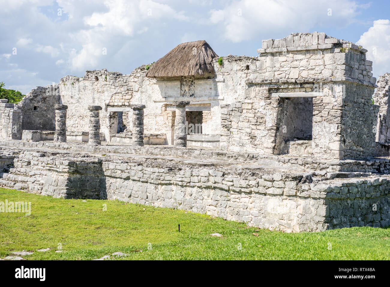 Tulum ruins sunset hi-res stock photography and images - Alamy