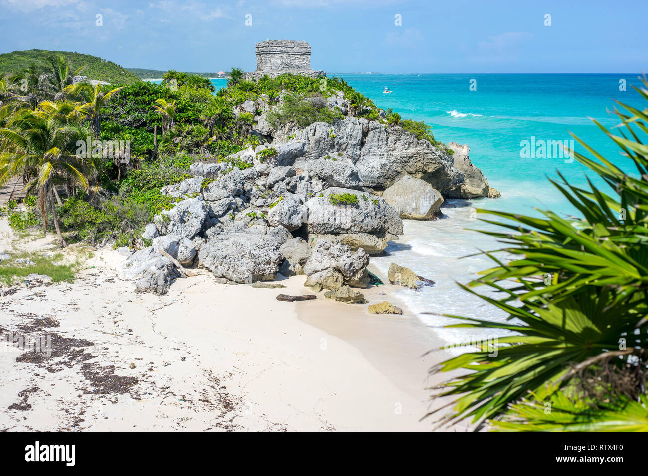 Tulum Maya ruins, Mexico Stock Photo - Alamy