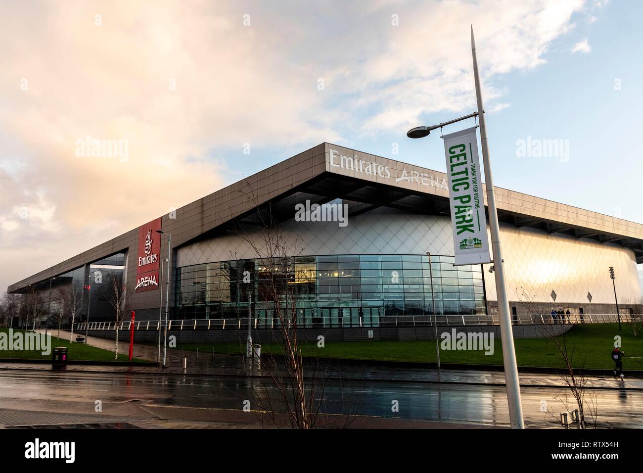 Emirates Arena in Glasgow, Scotland, United Kingdom. 2.03.2019 Stock ...