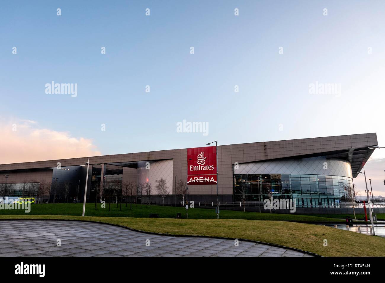 Emirates Arena in Glasgow, Scotland, United Kingdom. 2.03.2019 Stock ...