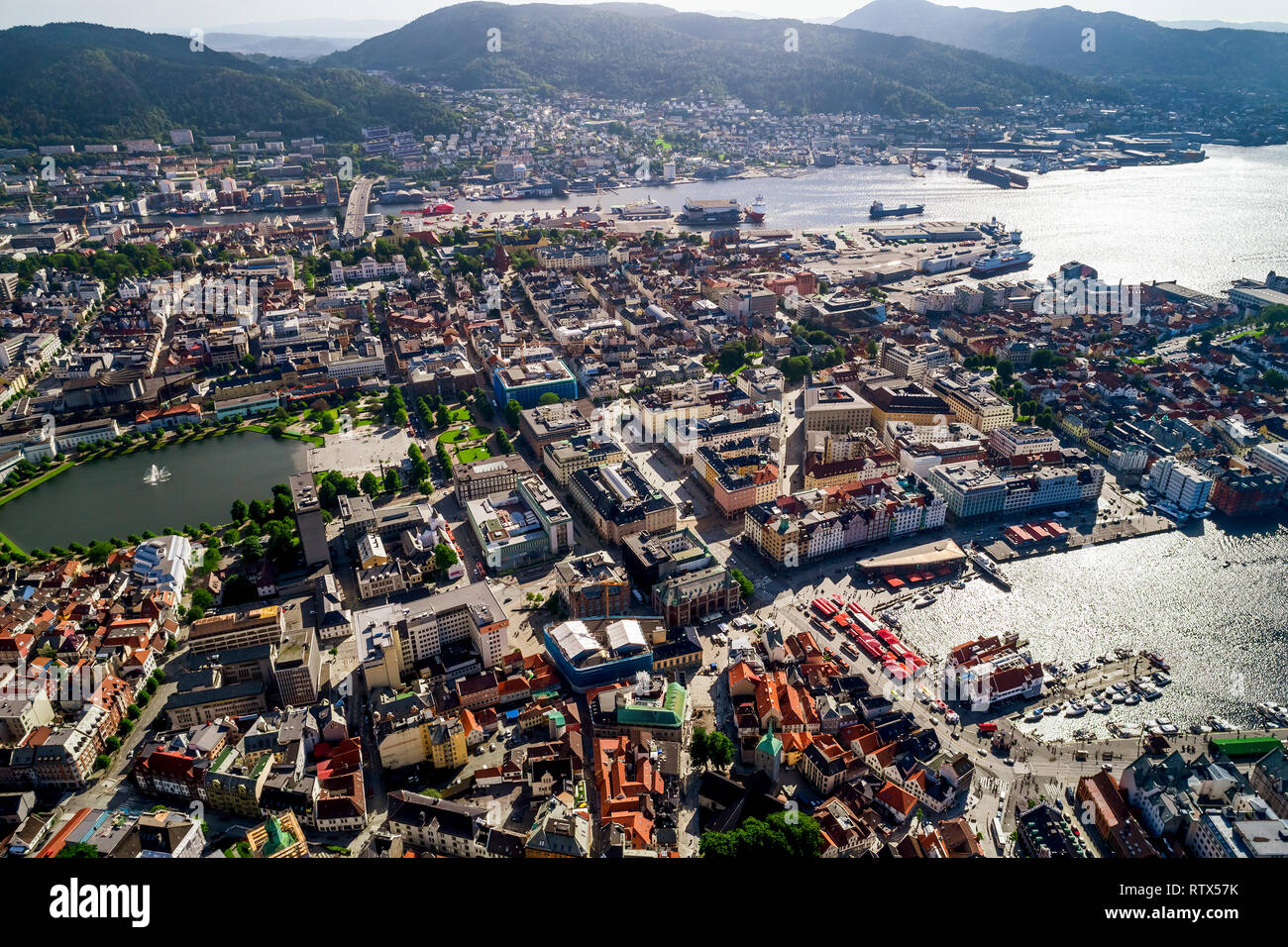 Bergen is a city and municipality in Hordaland on the west coast of ...