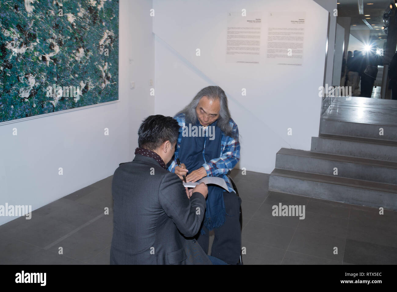 A2Z ART GALLERY PARIS - Opening of the exhibition "Entre deux cultures ...
