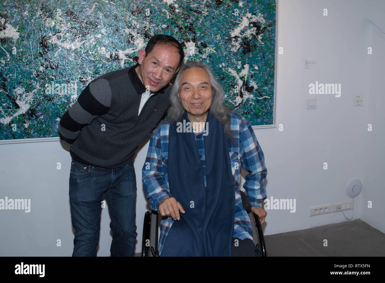 A2Z ART GALLERY PARIS - Opening of the exhibition "Entre deux cultures ...