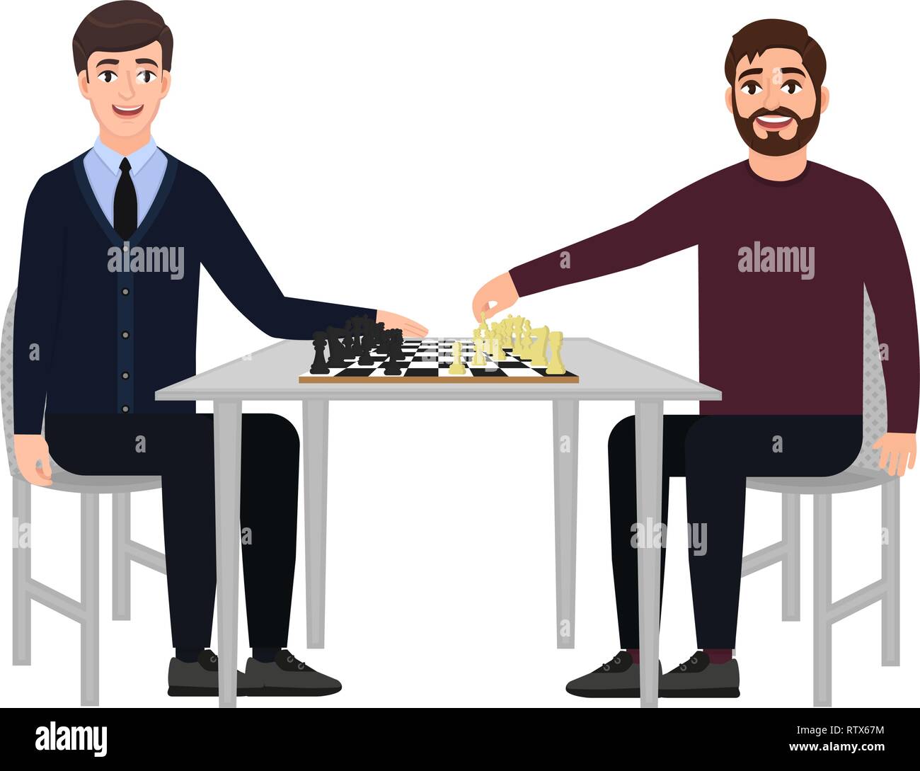 Two old cameras Stock Vector Images - Alamy