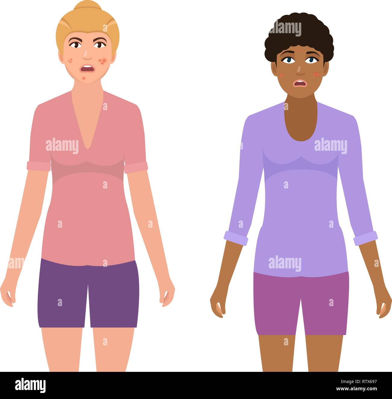 Face strain Stock Vector Images - Alamy