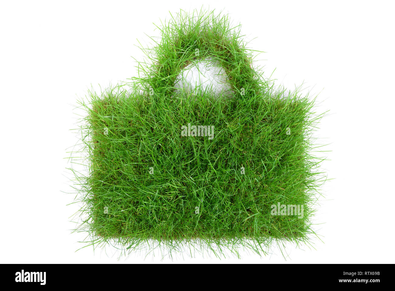 Eco bag food symbol Cut Out Stock Images & Pictures - Alamy