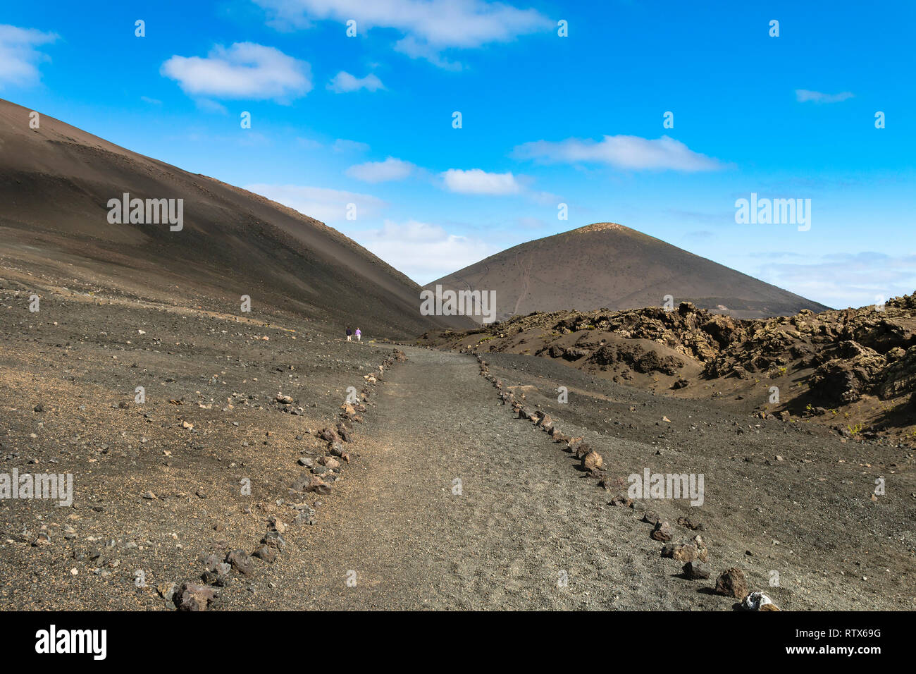 Lanzarote fire mountain hi-res stock photography and images - Alamy