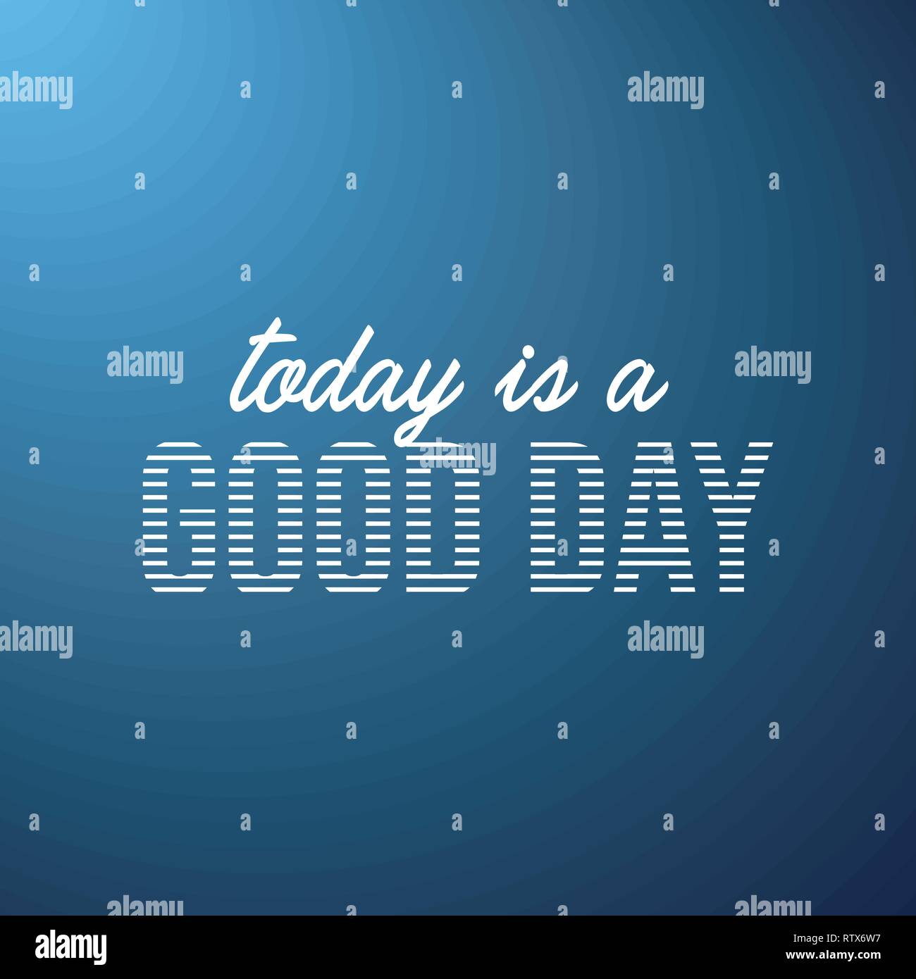 Good day vibes Stock Vector Images - Alamy