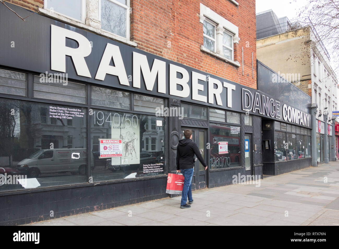 The former Rambert Dance Company Chiswick Studios, Chiswick High Road ...