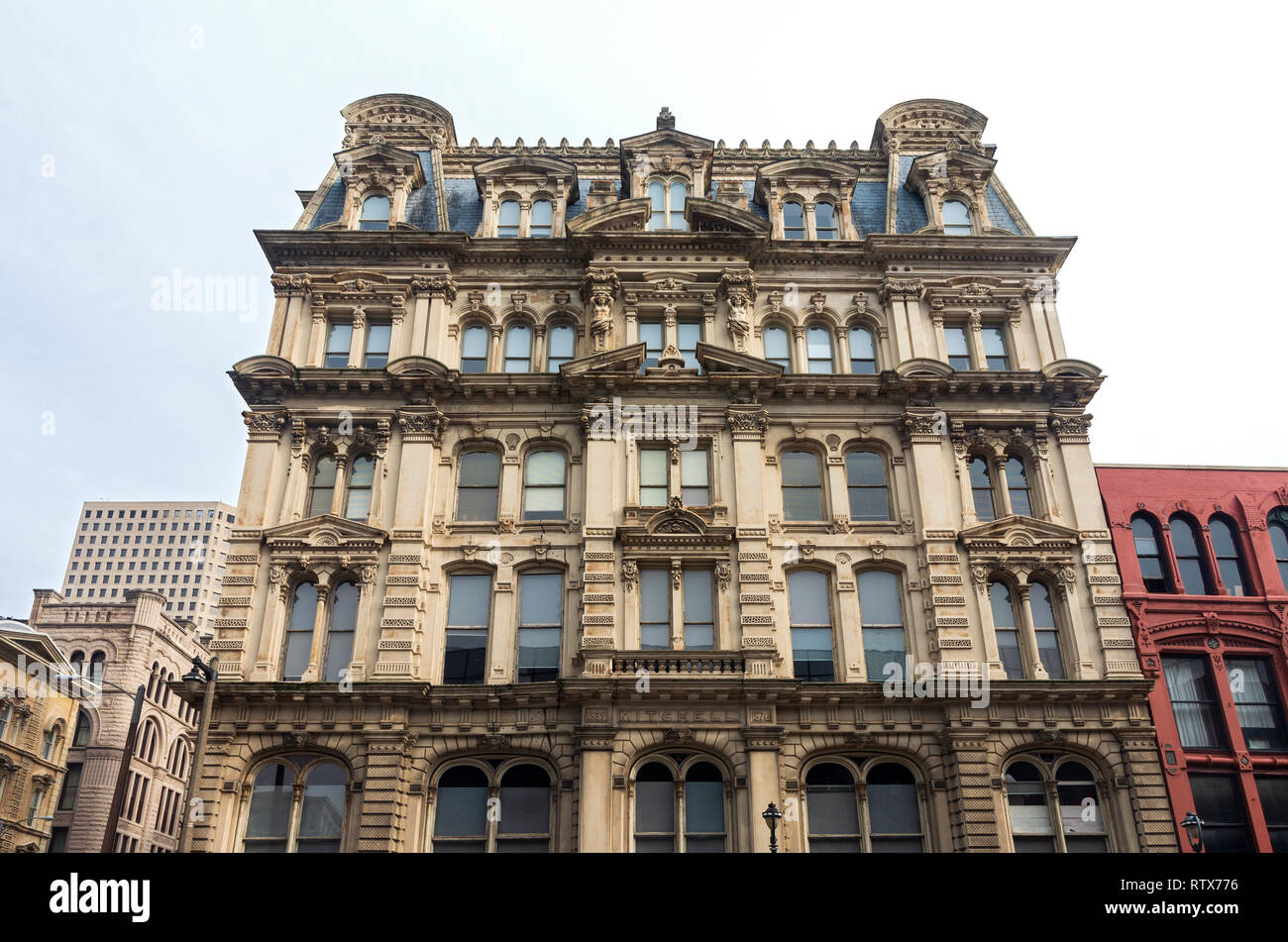 Milwaukee, WI/USA - November 23, 2018: The Mitchell Building is a ...