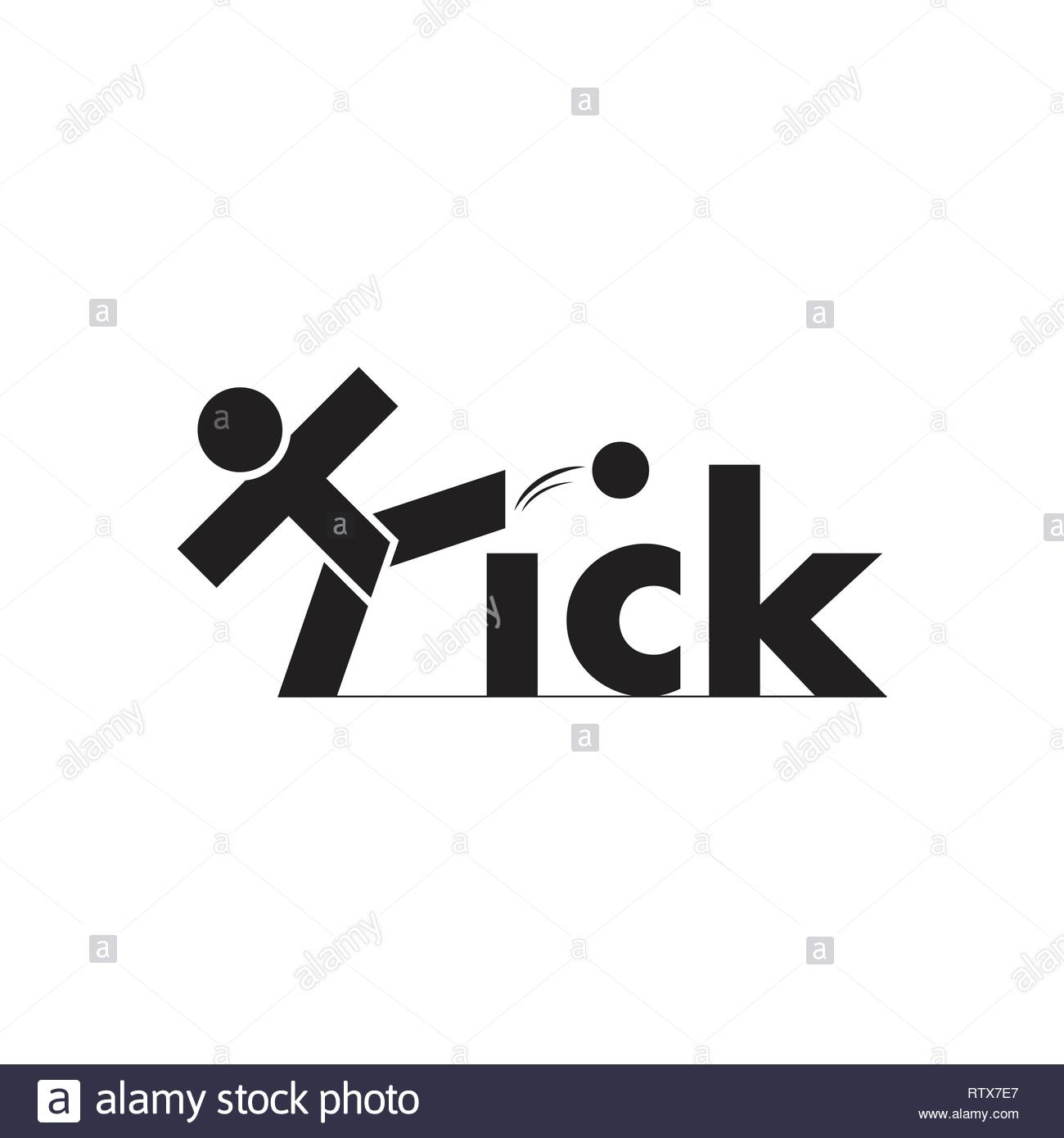 Kid Boxing Stock Vector Images - Alamy
