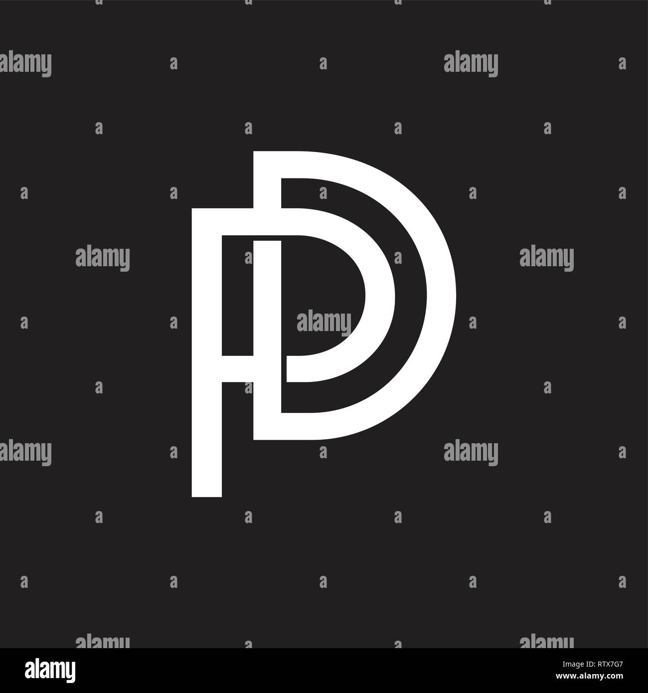 letters pd linked overlapping logo vector Stock Vector Image & Art - Alamy letters pd linked overlapping logo vector Stock Vector Image & Art - Alamy