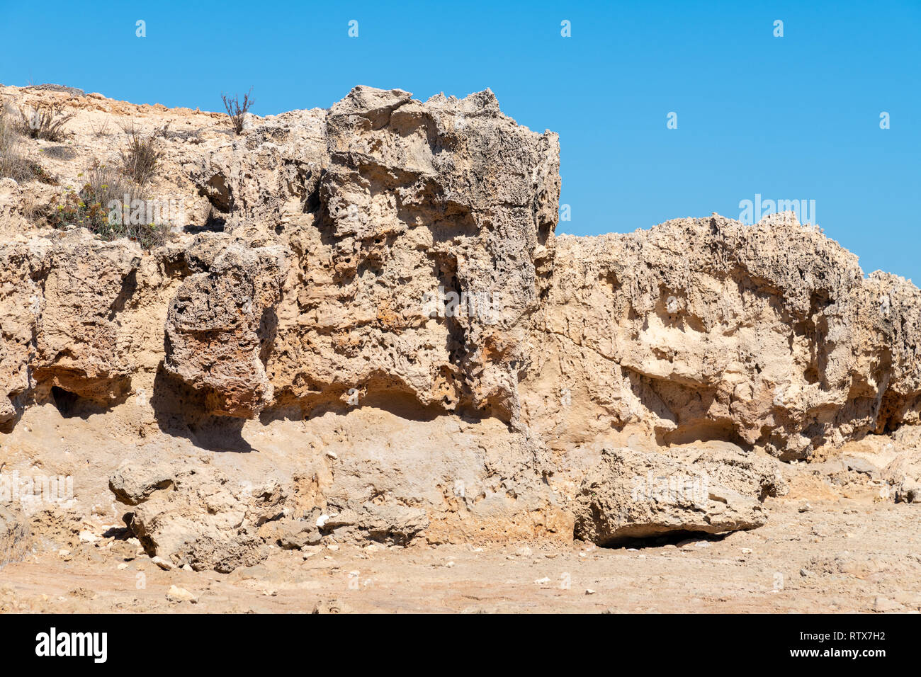 A Volcanic rock on the island of Cyprus Stock Photo - Alamy
