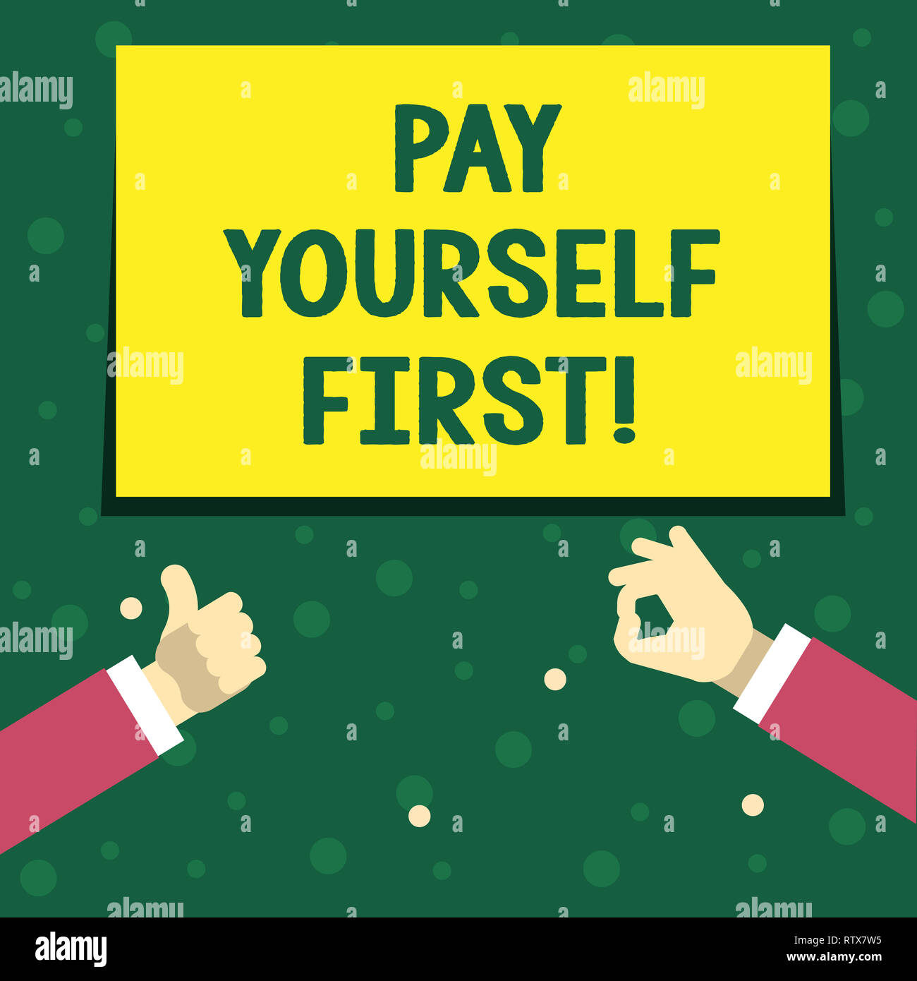 Pay yourself 1st hi-res stock photography and images - Alamy