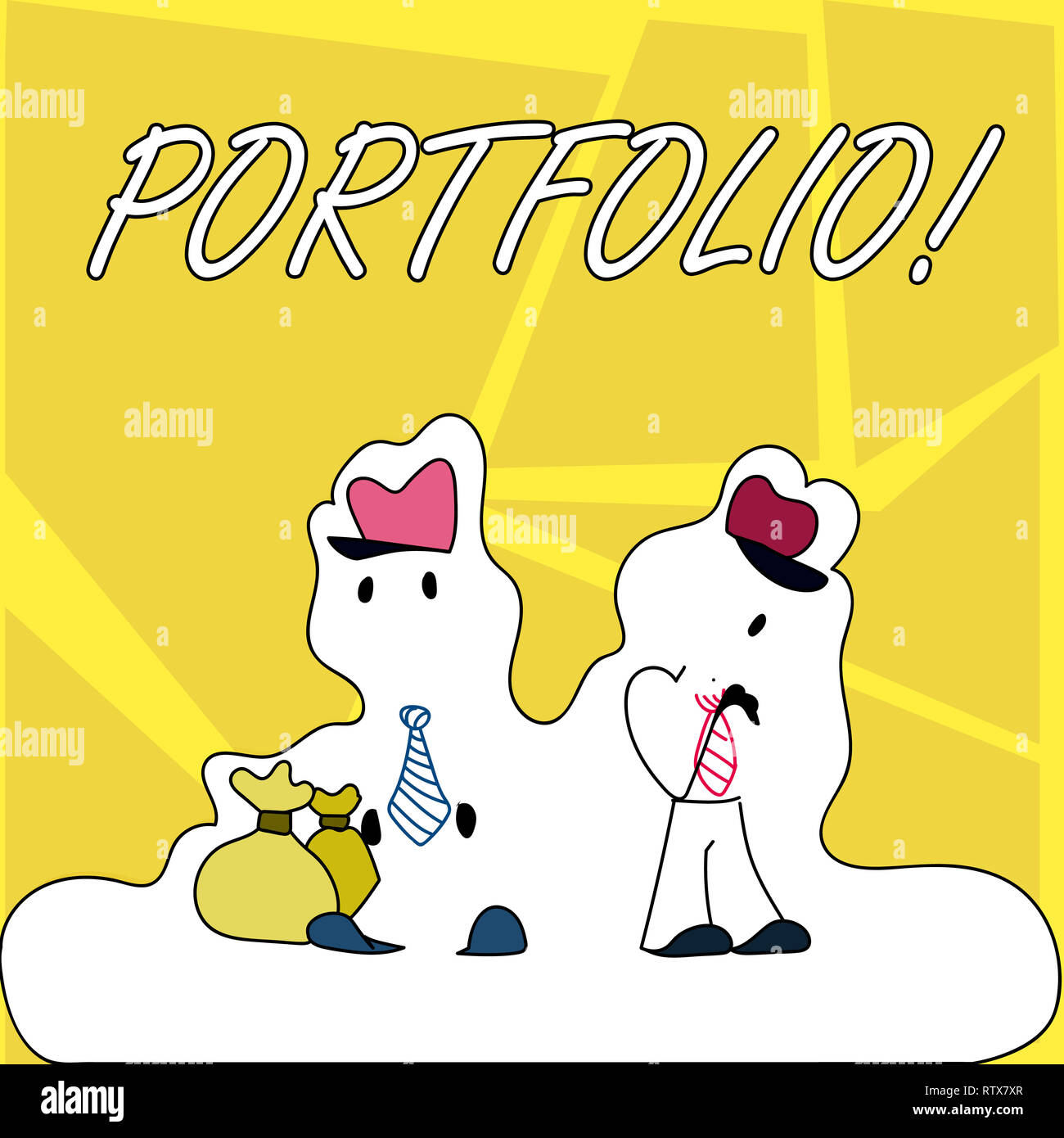 Writing note showing Portfolio. Business photo showcasing Examples of ...