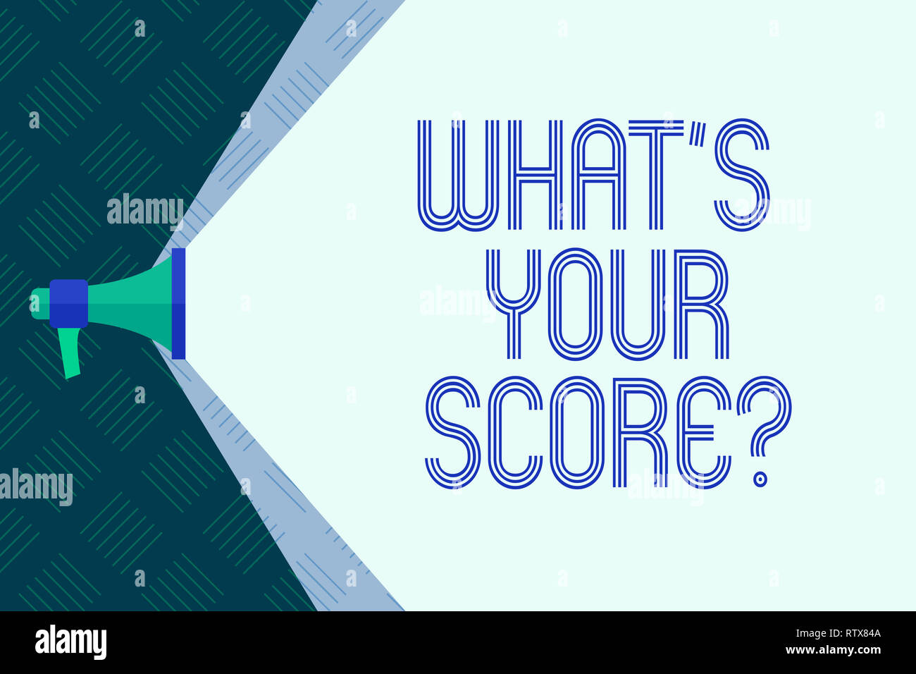 Word writing text What S Your Scorequestion. Business concept for Tell ...