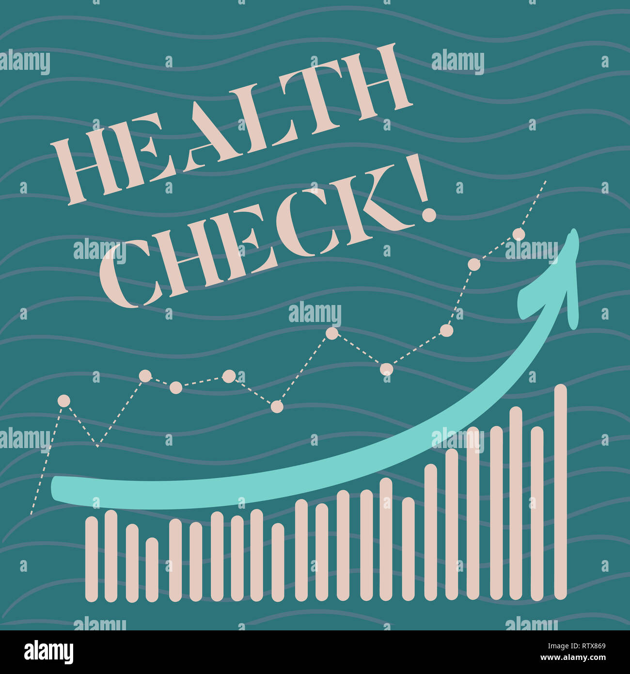 Handwriting text Health Check. Concept meaning Medical Examination ...