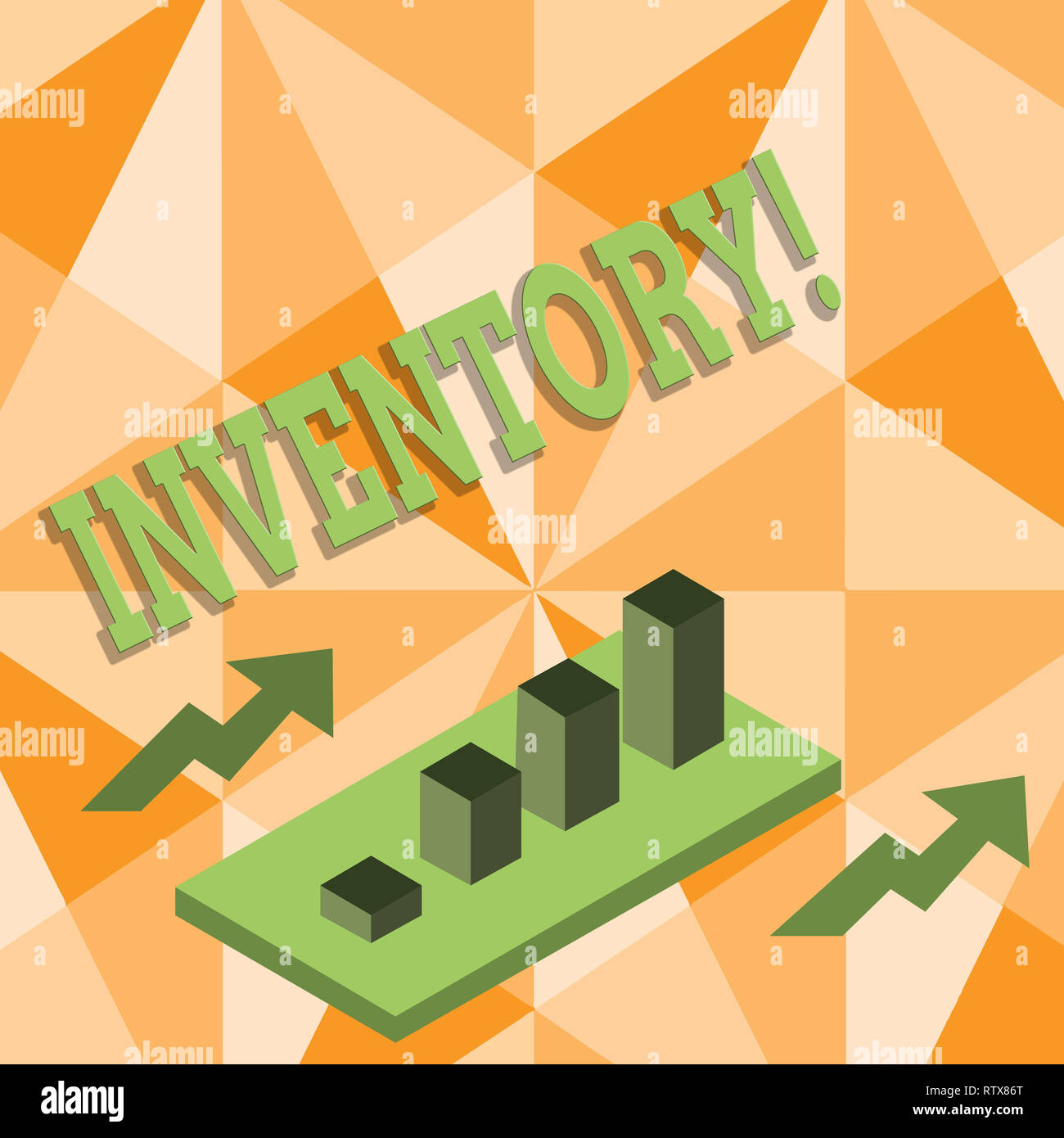 Word writing text Inventory. Business concept for Complete list of ...